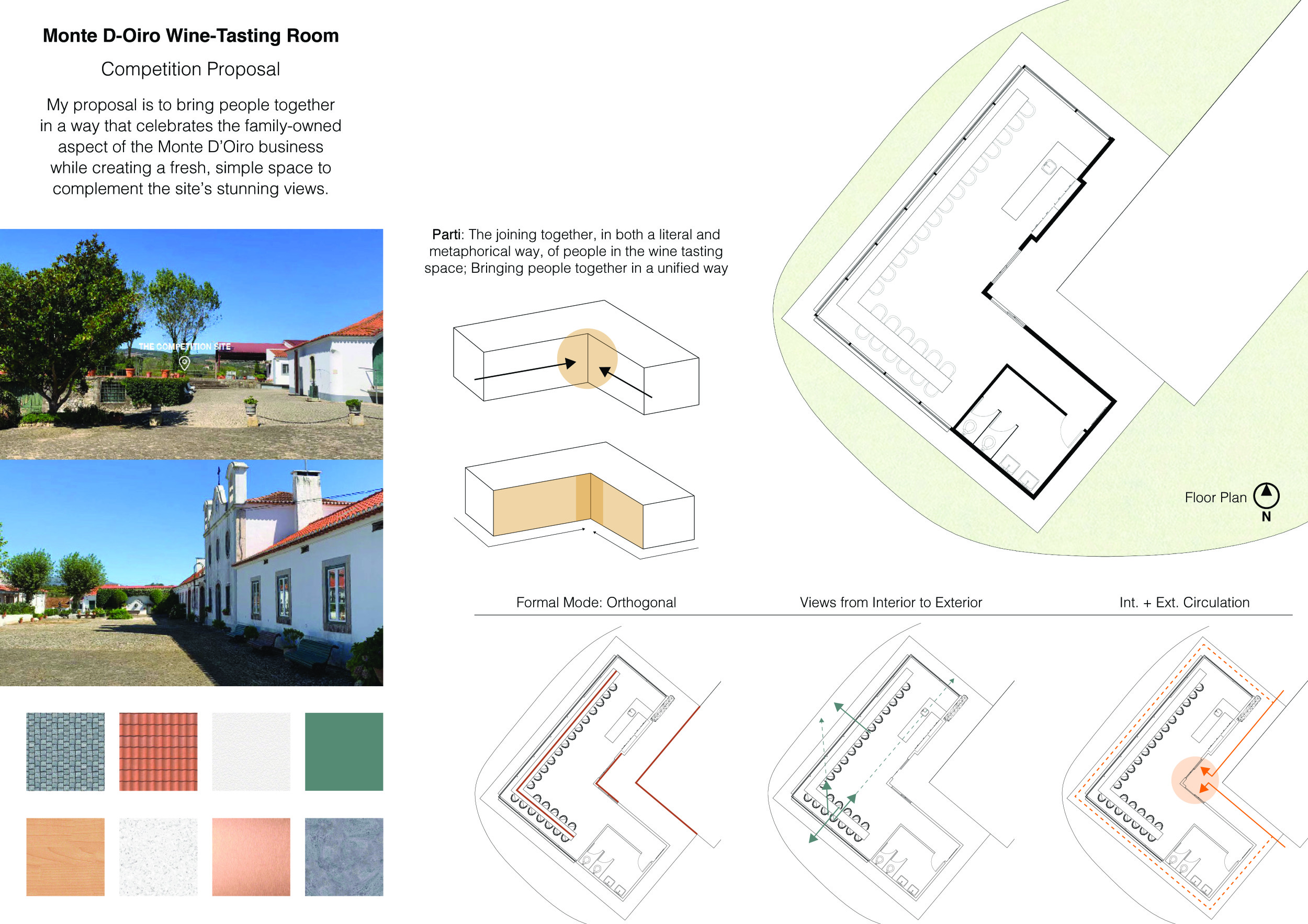 Architecture projects - orthogonal layout // Buildner