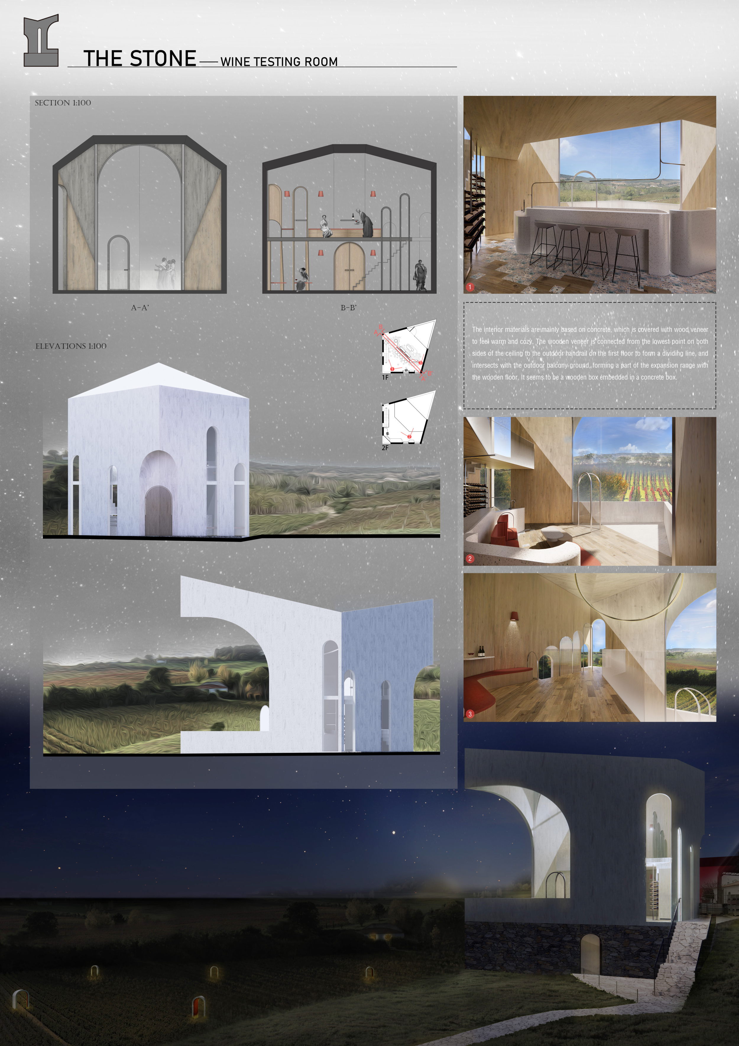 Architecture project // Natural Light and Wood Veneer Elevate Tasting ...