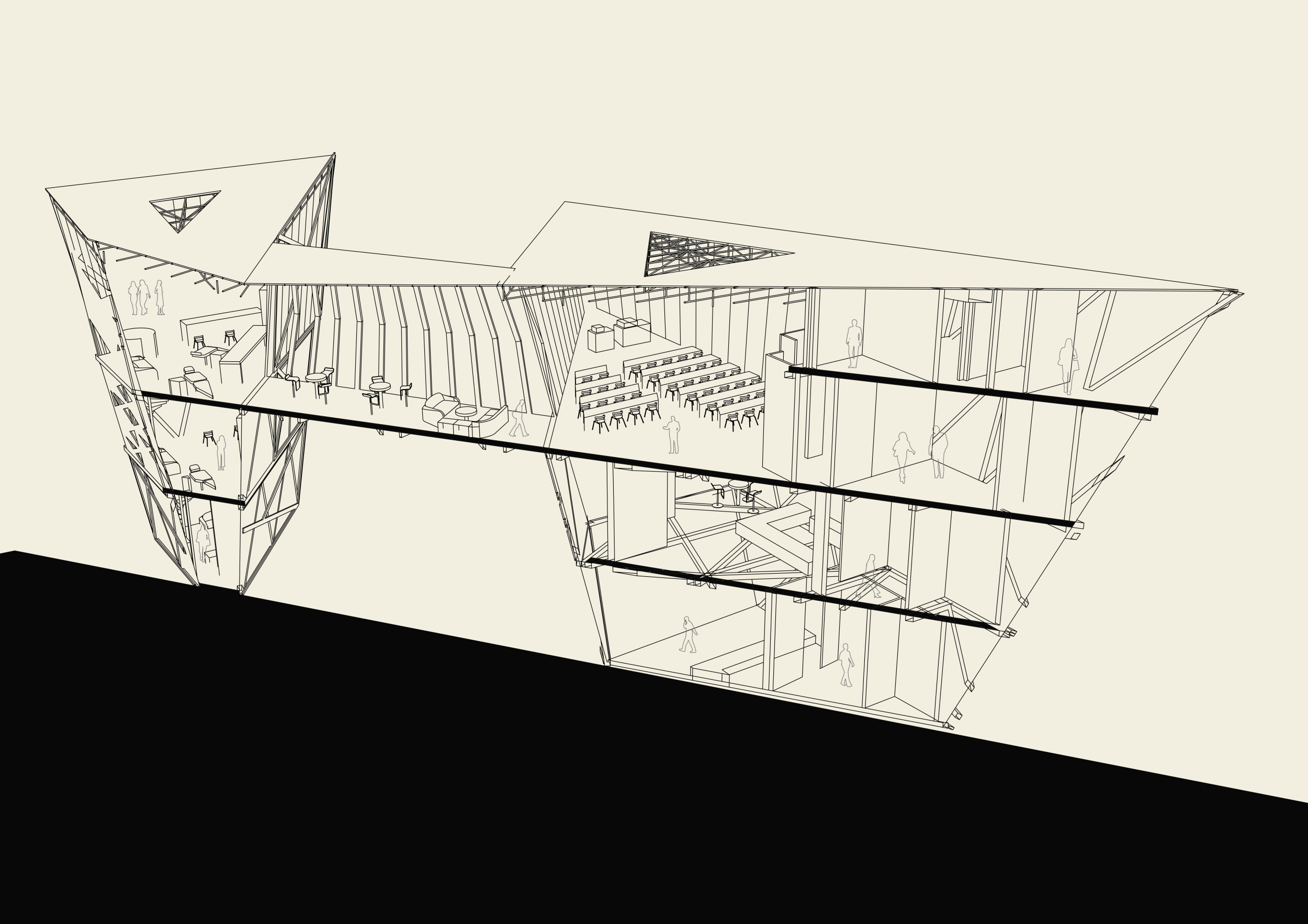 Architecture project // Triangular Forms and Precast Concrete Create a ...
