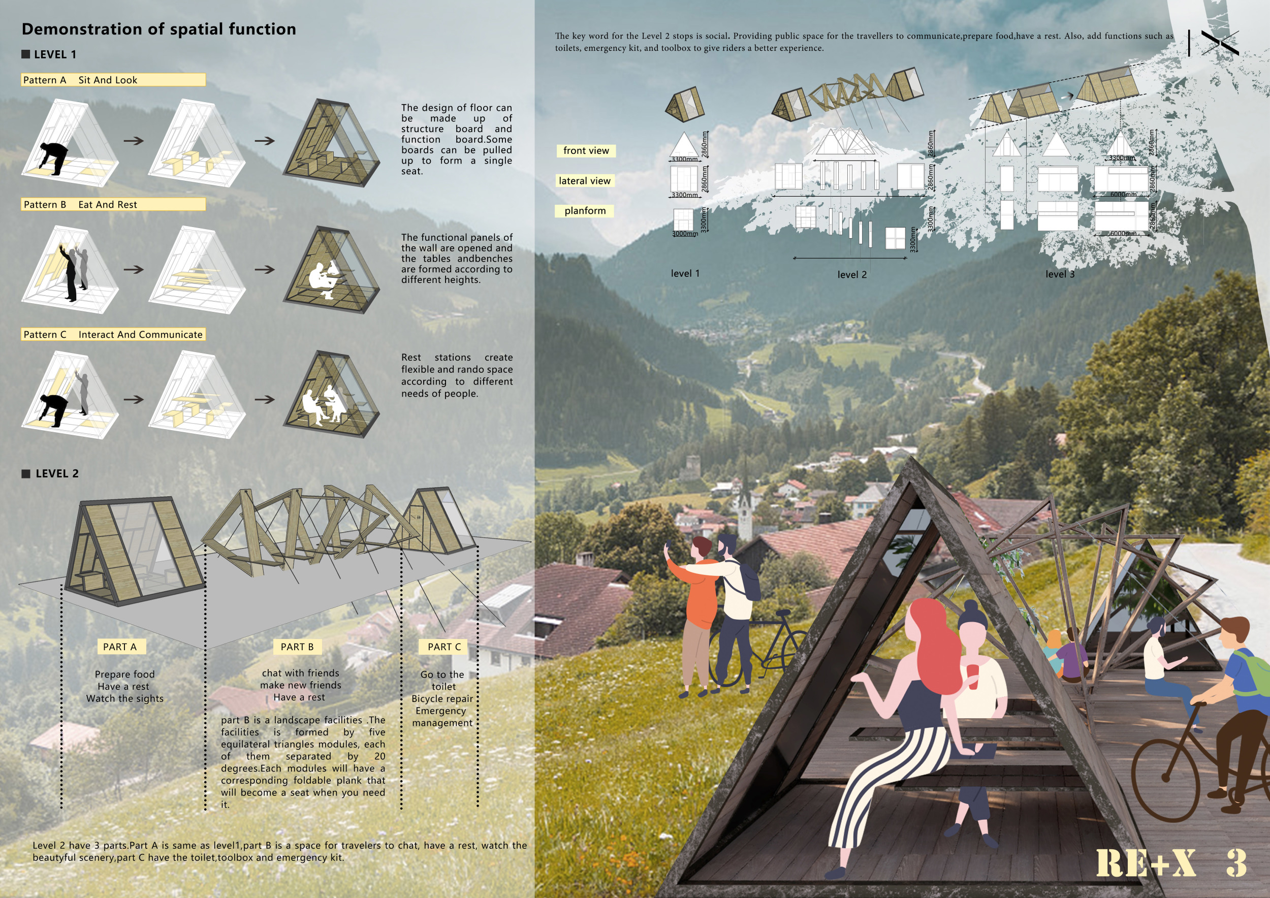Architecture project // Glass-Walled Shelter Crafted from Sustainable ...