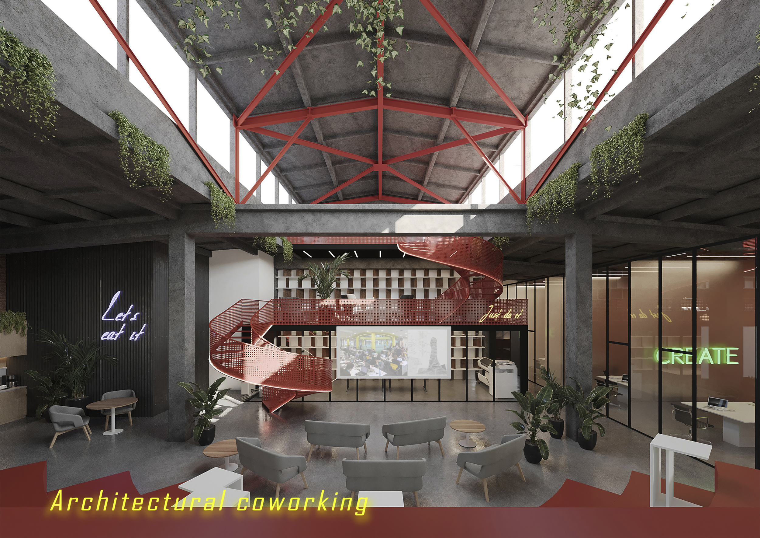 Architecture project // Flexible Spaces Supporting Collaborative ...