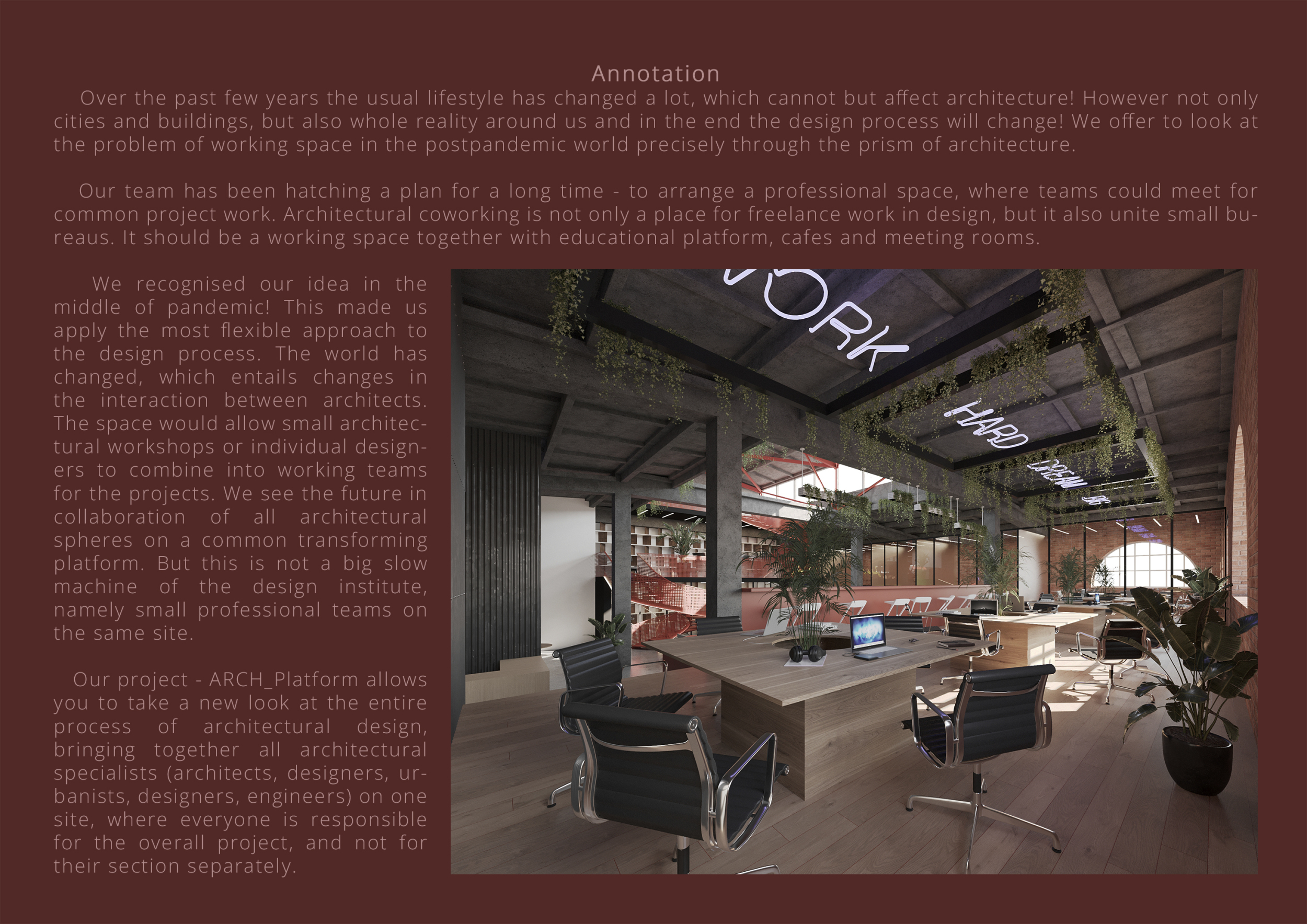 Architecture project // Flexible Spaces Supporting Collaborative ...