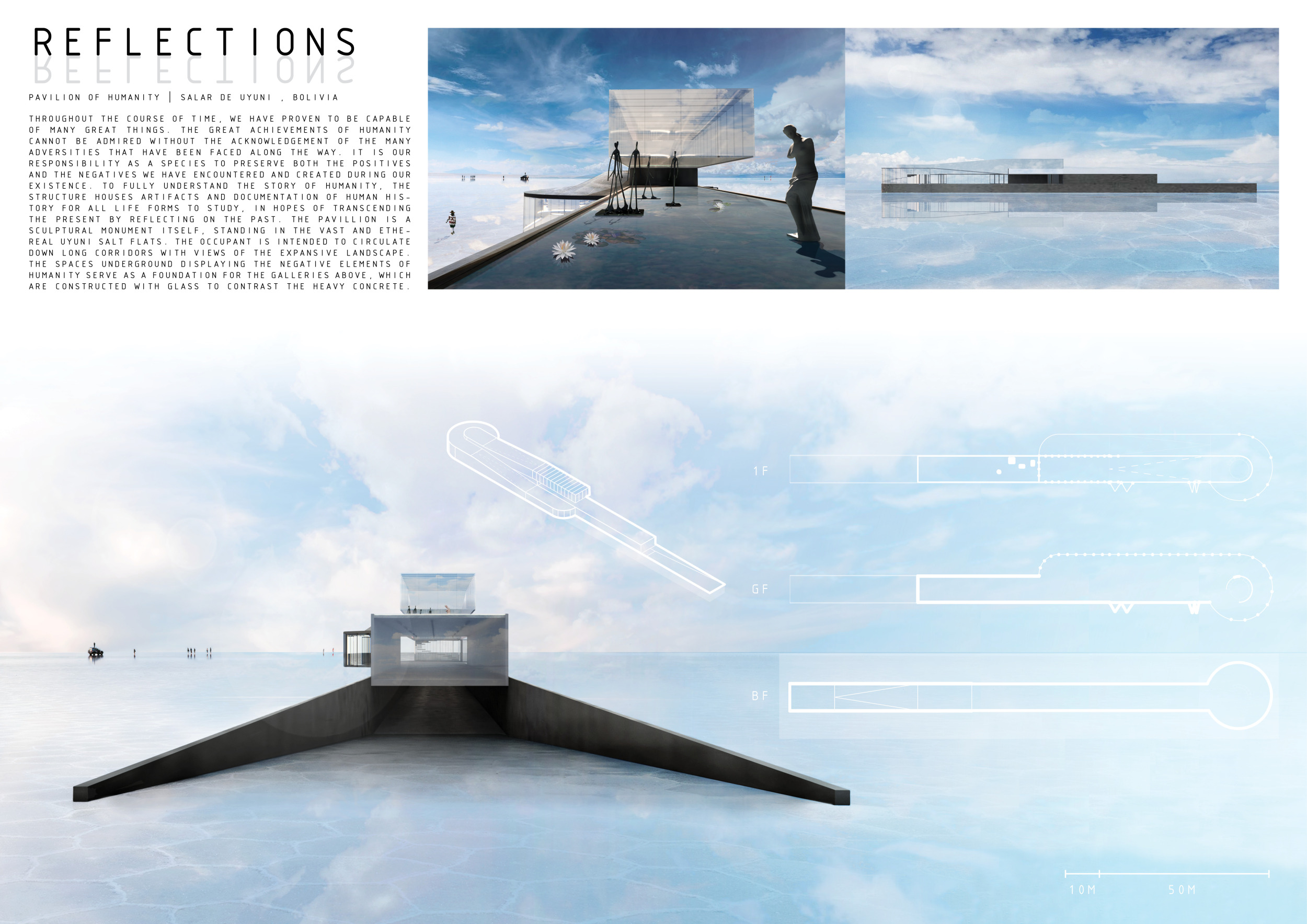 Architecture project // Contrasting Light and Concrete in a Reflective ...