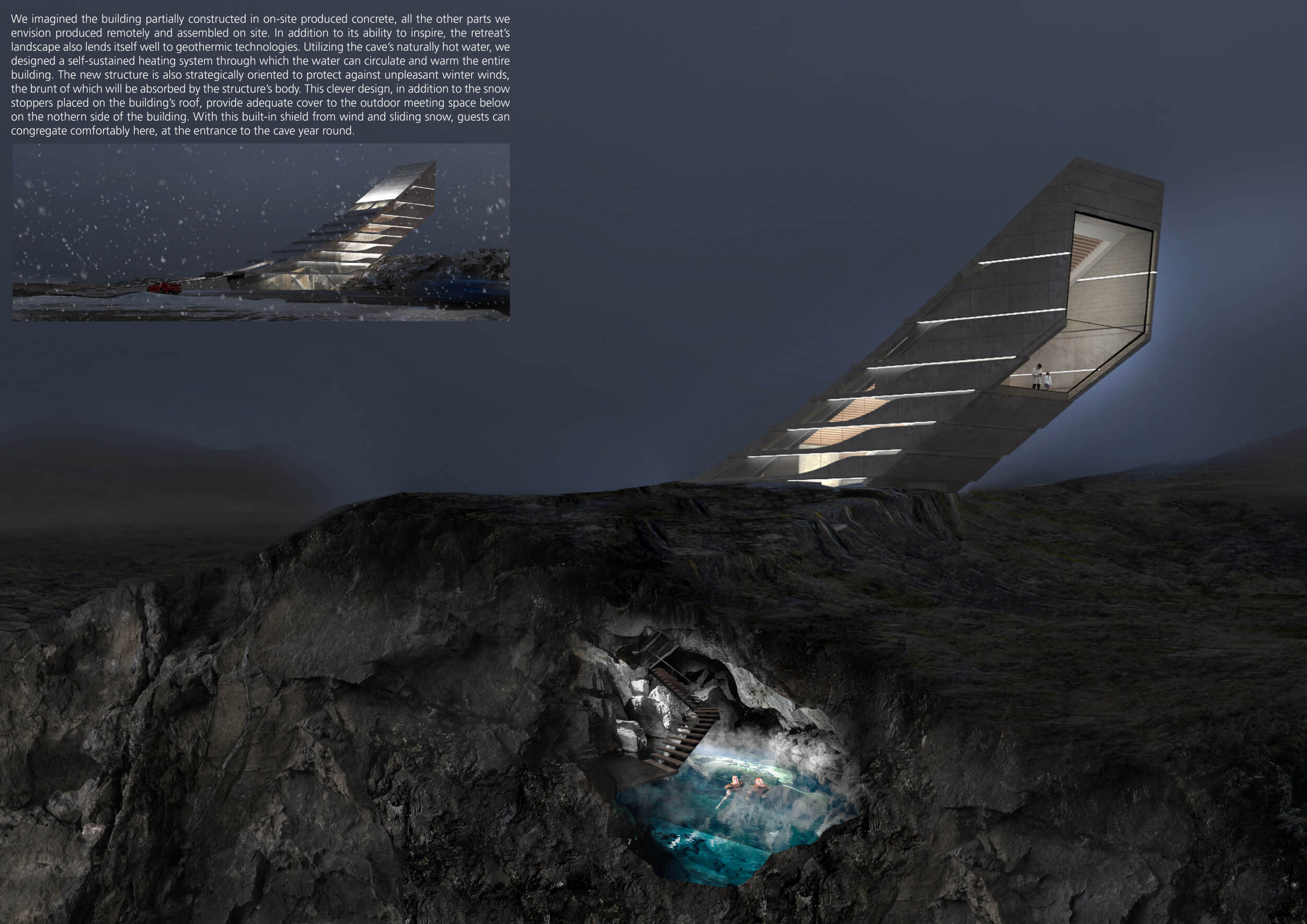 Architecture project // Elevated Viewing Platforms with Concrete ...