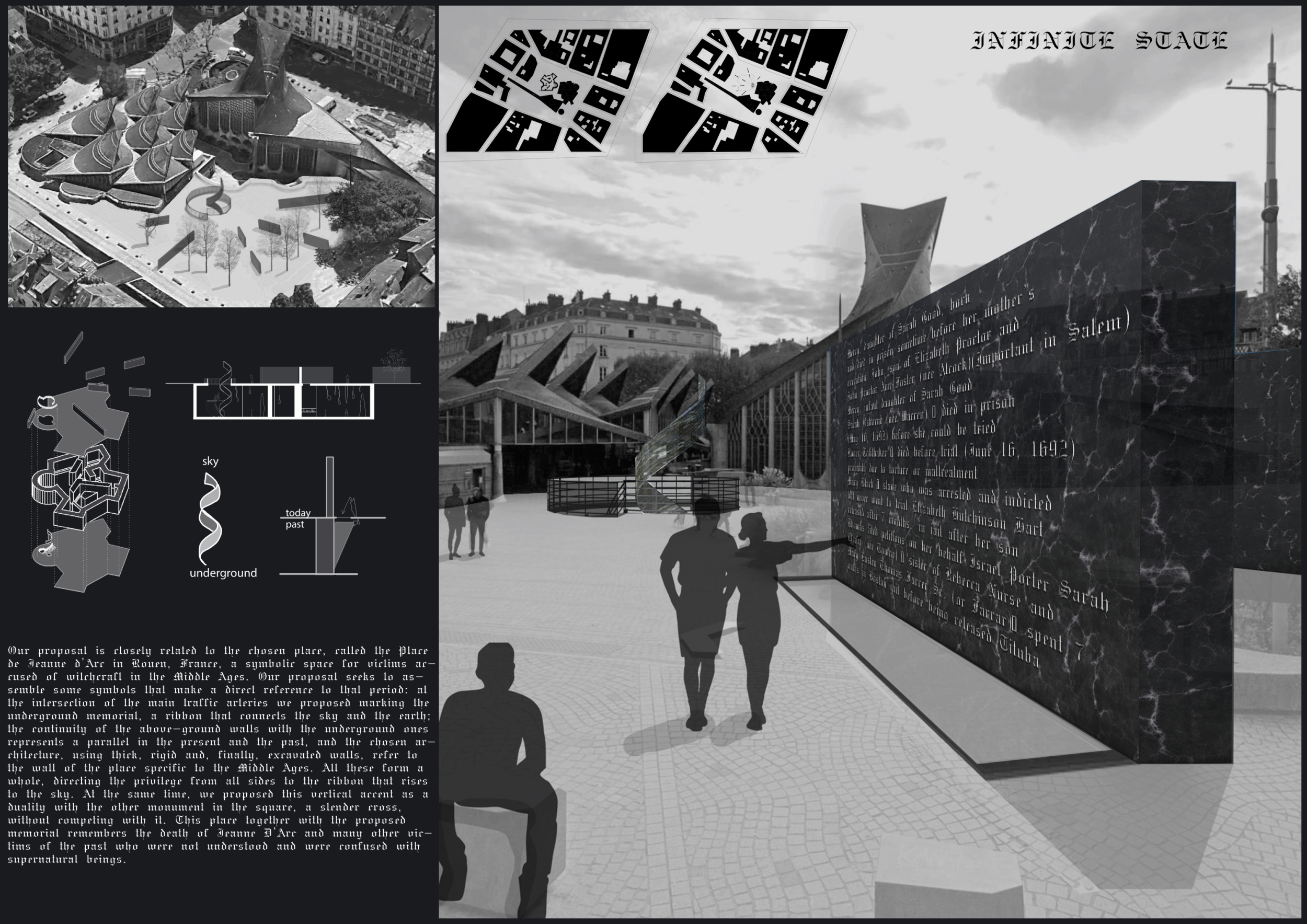 Architecture project // Ribbon of Memory Connecting Past and Present in ...