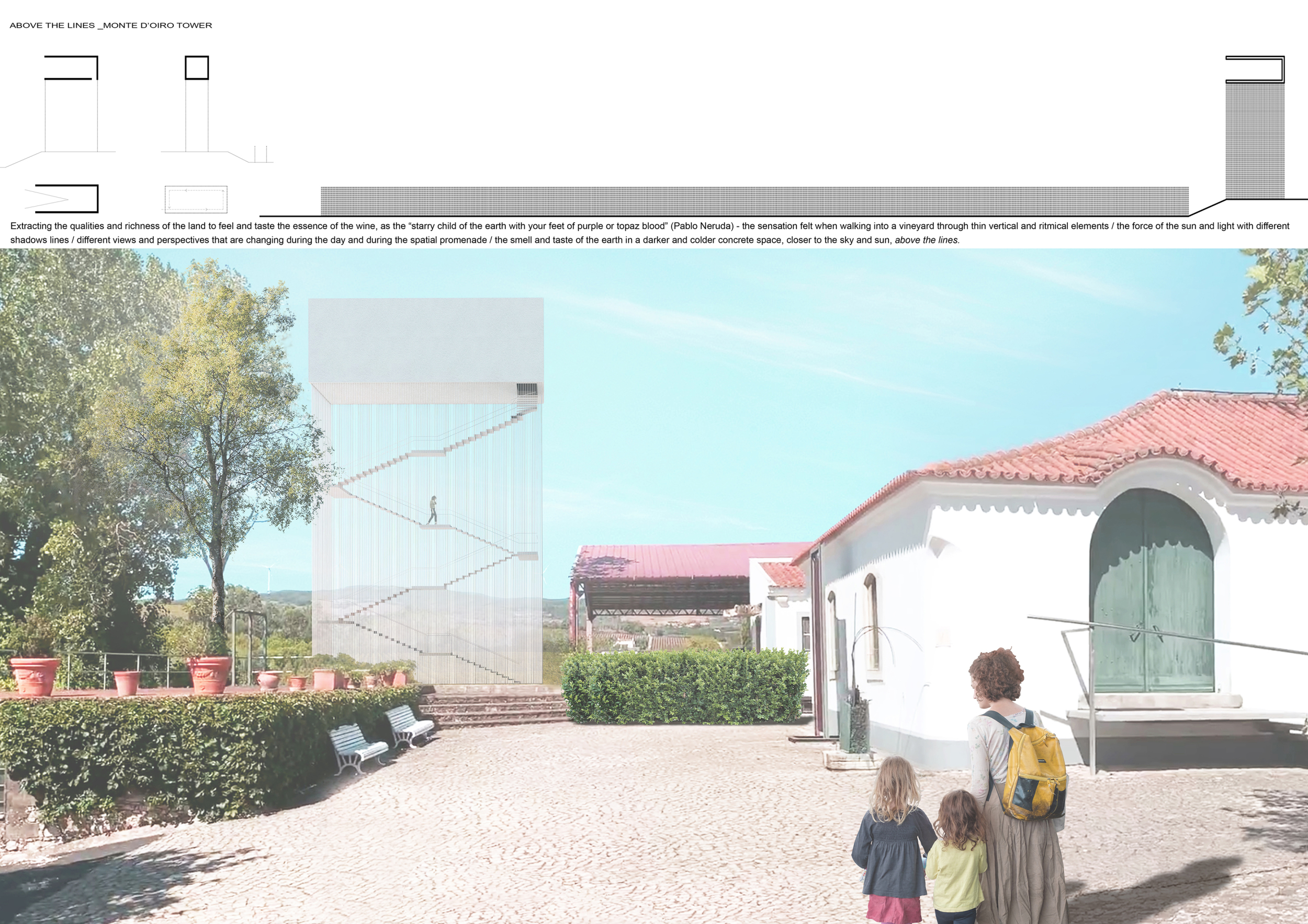 Architecture project // Vertical Metal Structure Offering Intimate ...