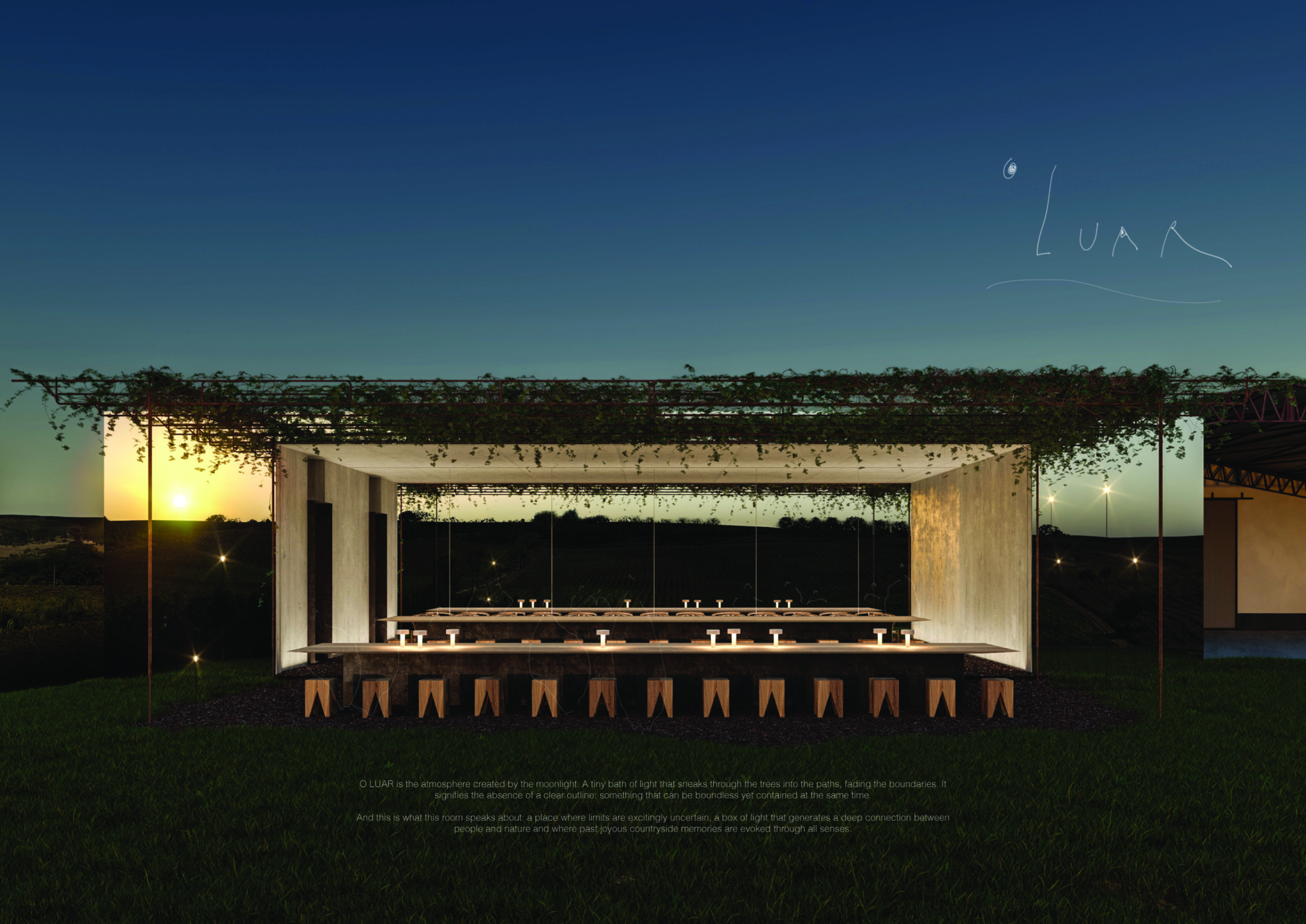 Architecture project // Reflective Walls and Earthy Tones in a Communal ...