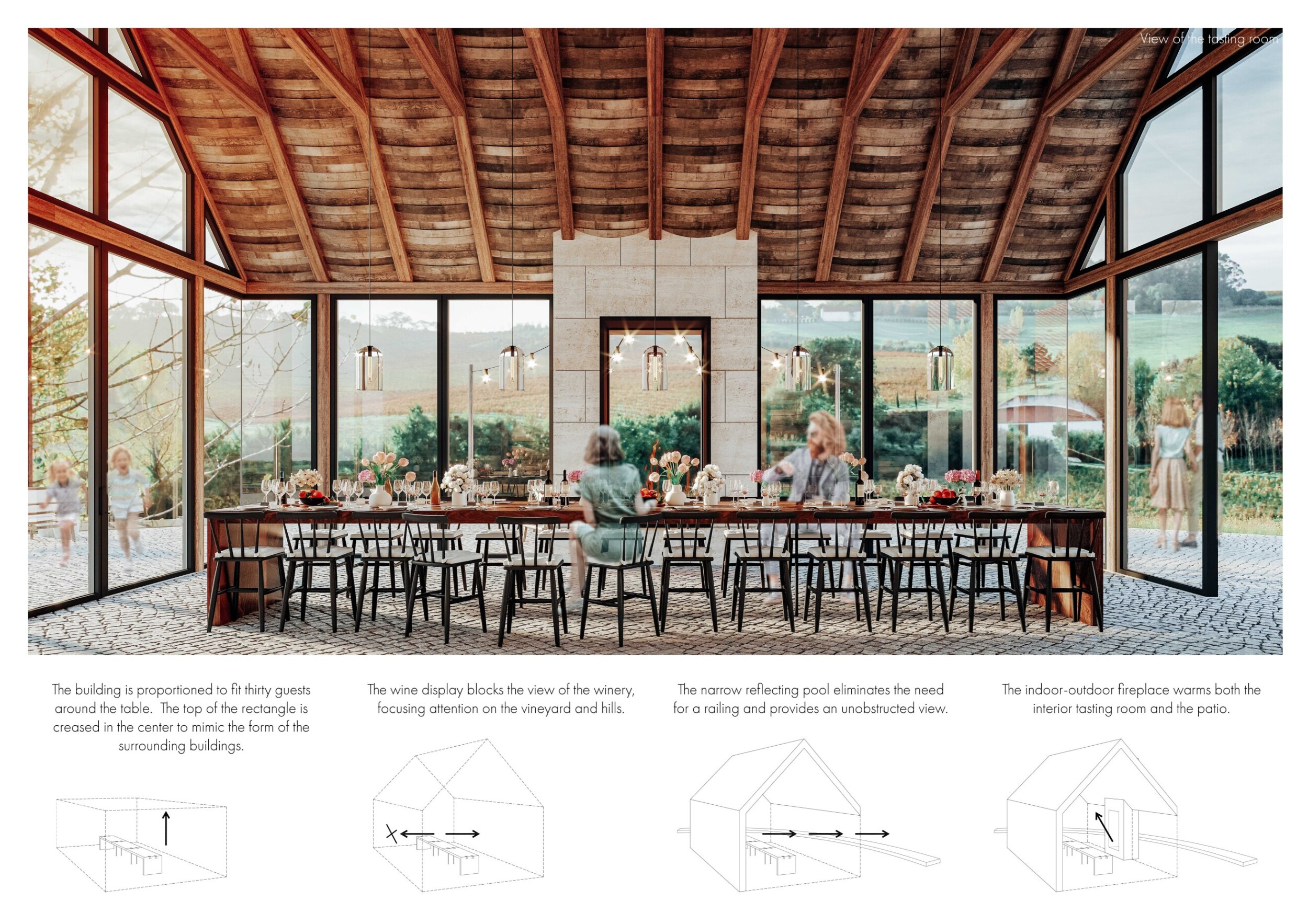 Architecture project // Walnut Gathering Table and Reclaimed Siding in ...