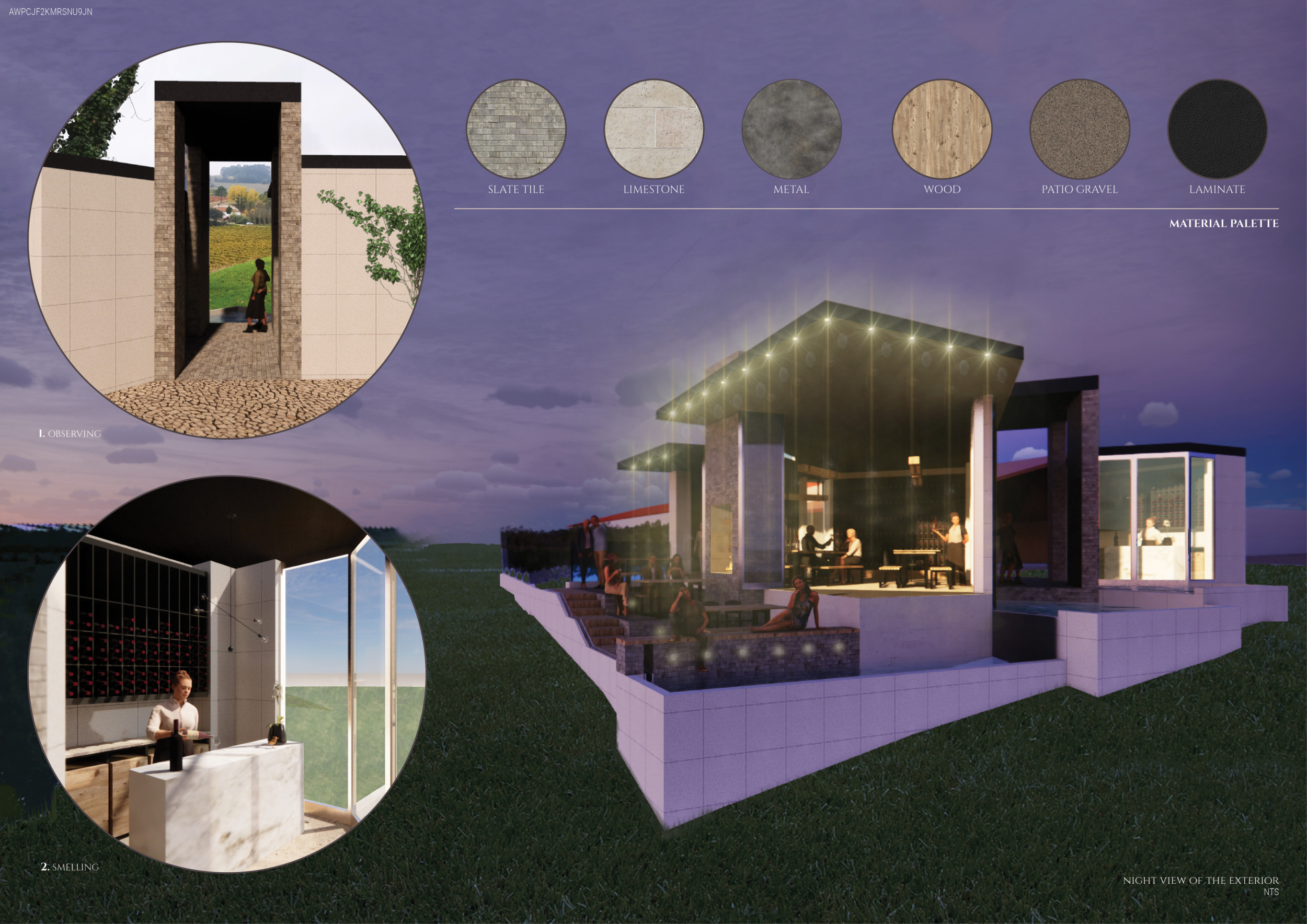 Architecture project // Reflecting Pools and Ceramic Tiles in a Sensory ...