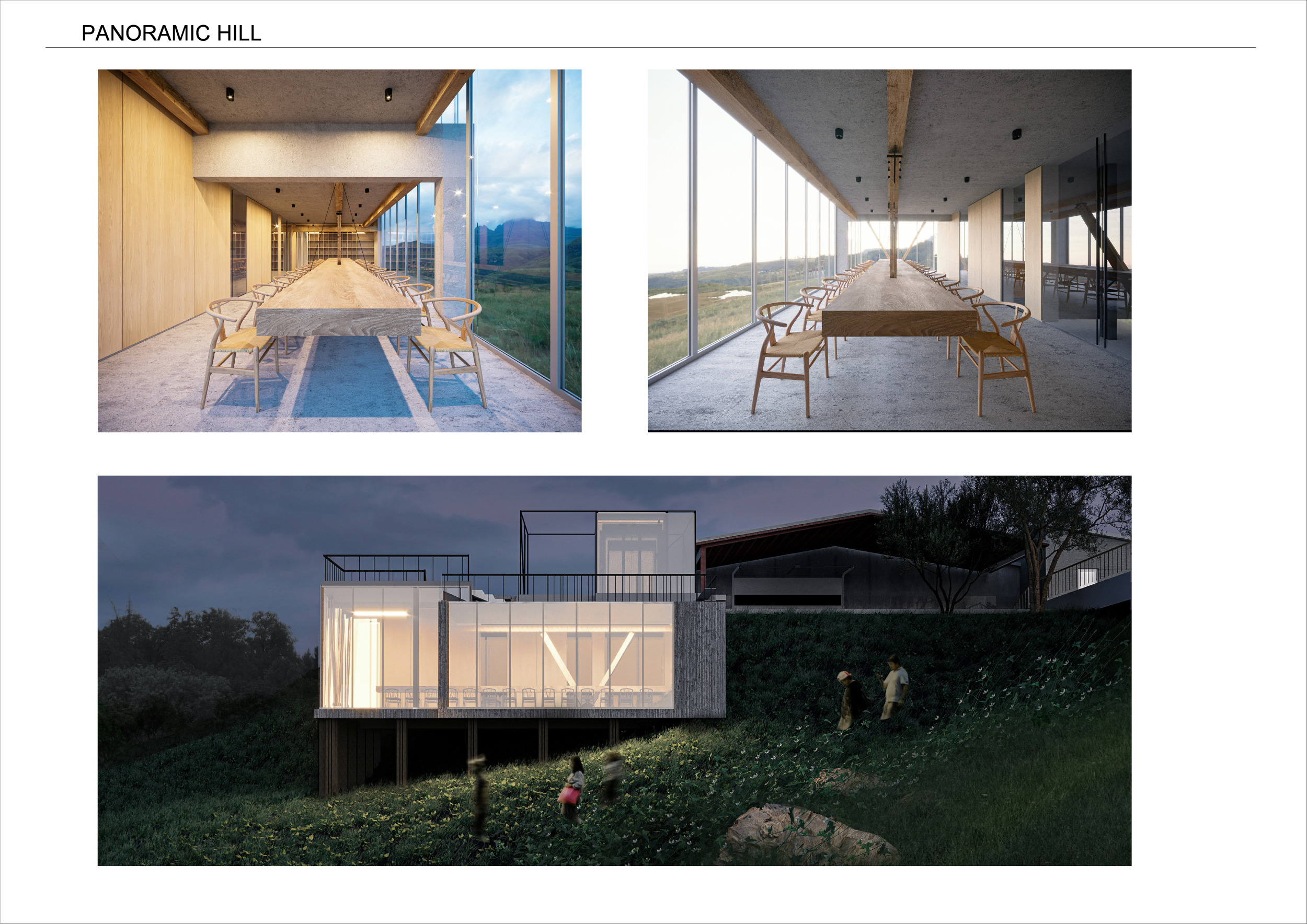 Architecture project // Landscape Integration with Open Wine Terrace ...