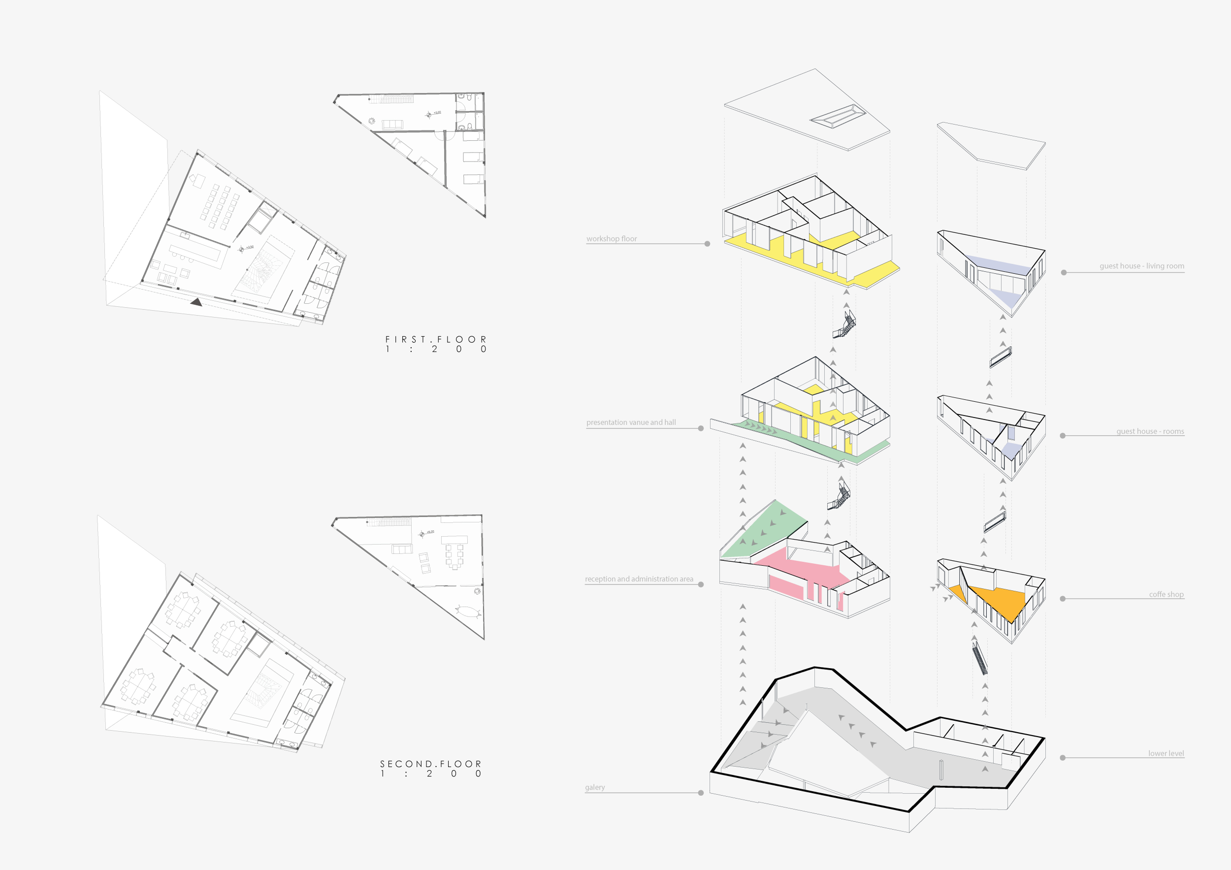 Architecture project // Asymmetrical Glass Facades Enhanced by Natural ...