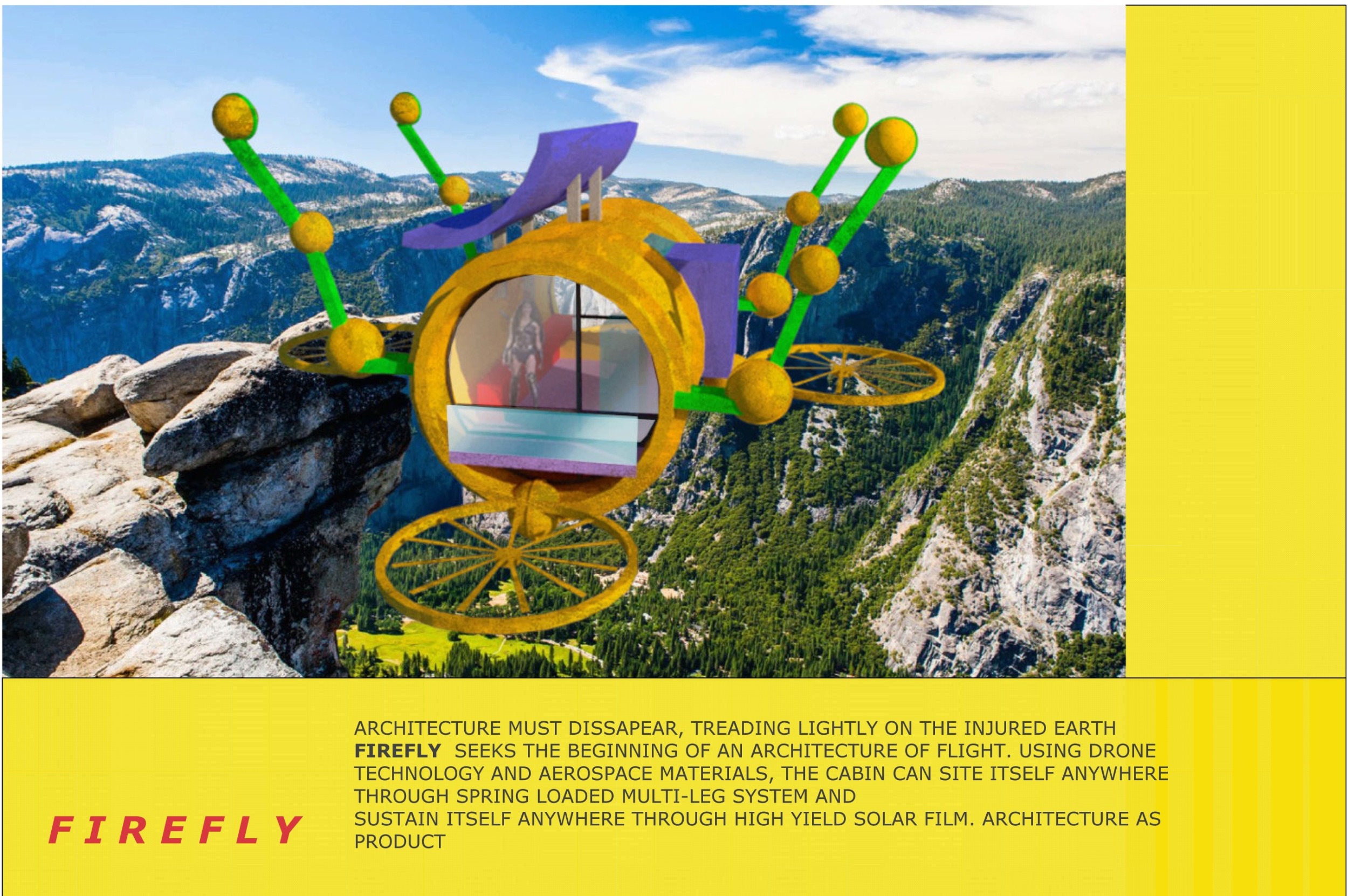Architecture project // Flying Cabin with Carbon Fiber Construction and ...