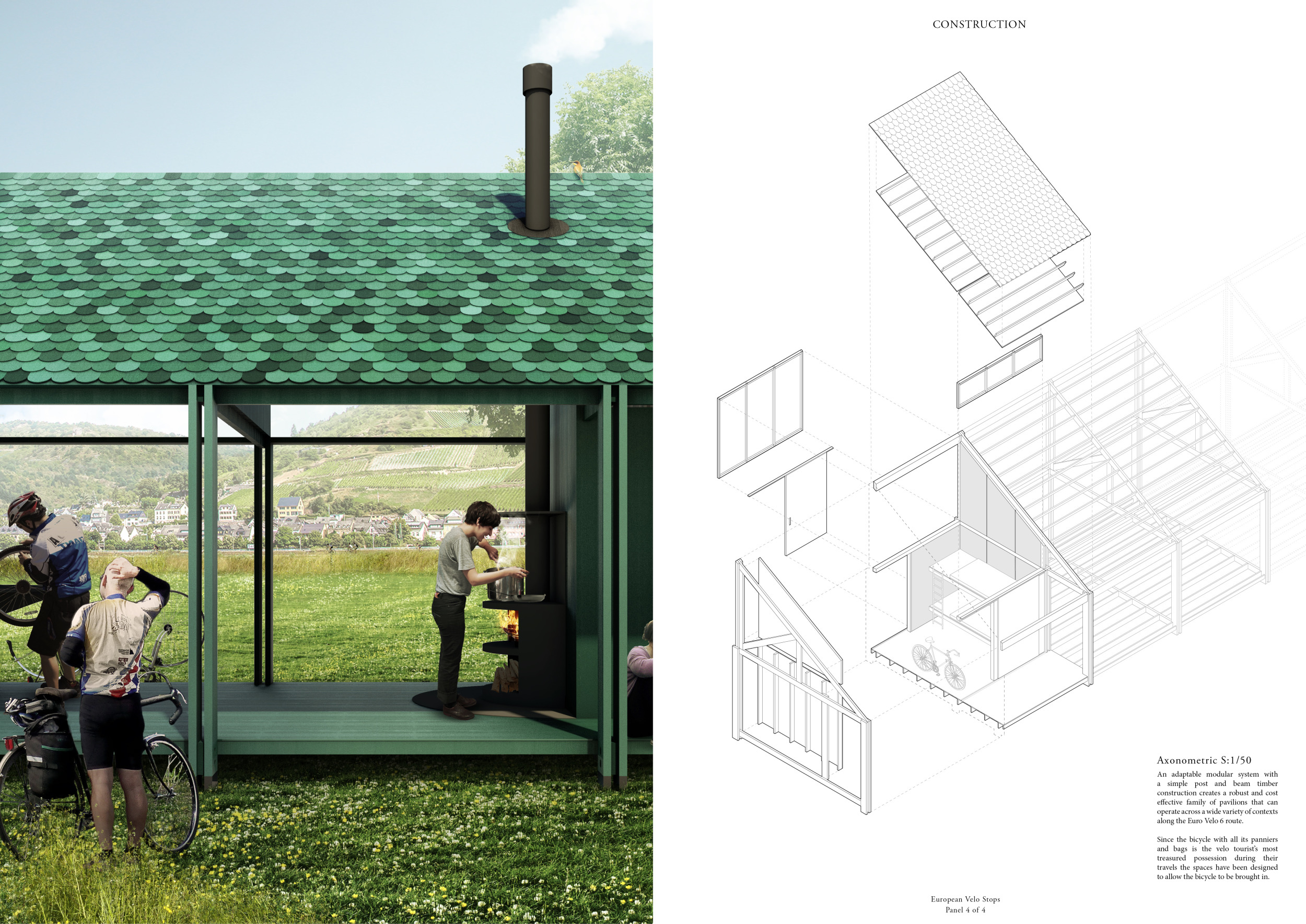 Architecture project // Timber Framework with Polycarbonate Facade ...