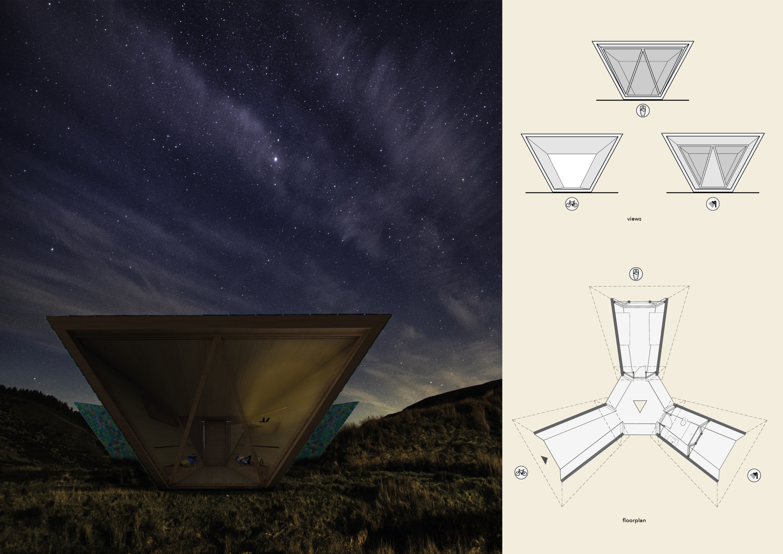 Architecture project // Recycled Plastic Facade and Bio Toilet ...