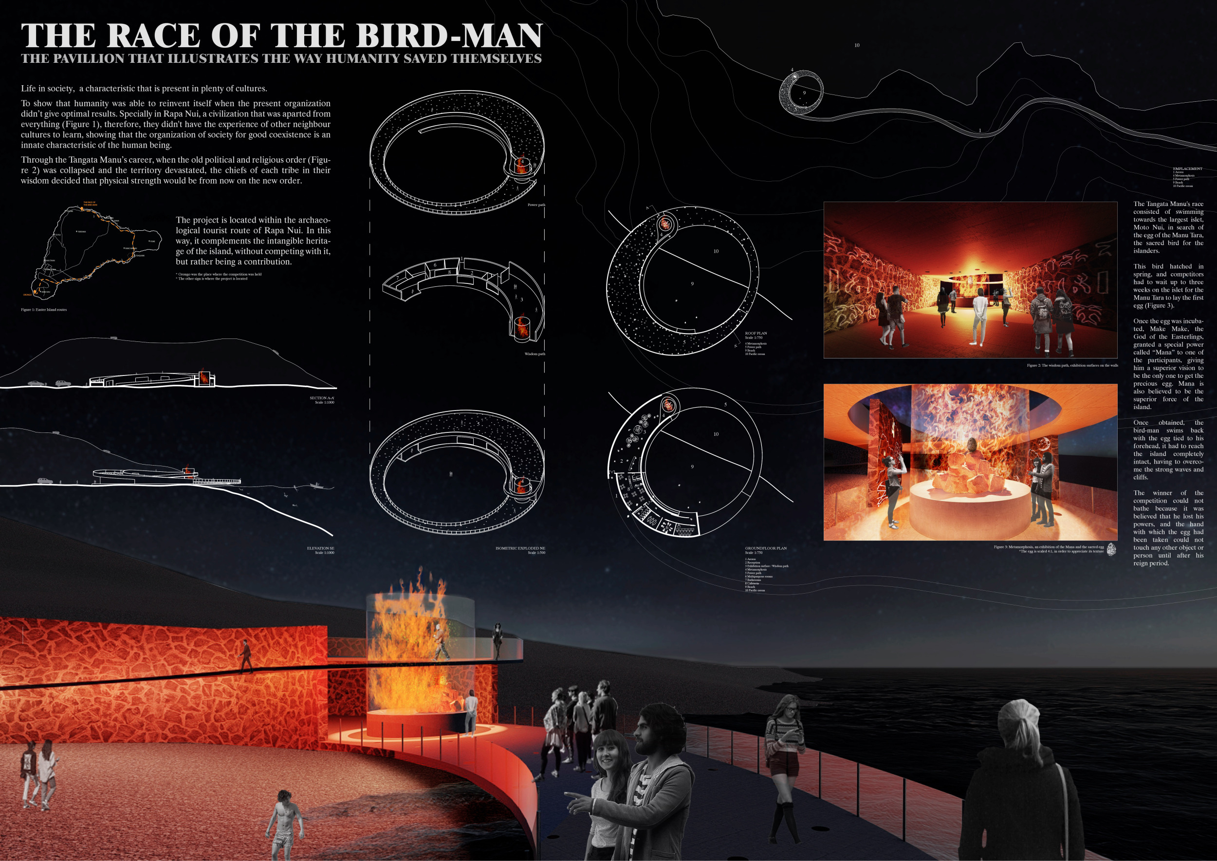 Architecture project // Cultural Pavilion Reflecting Spirituality and ...