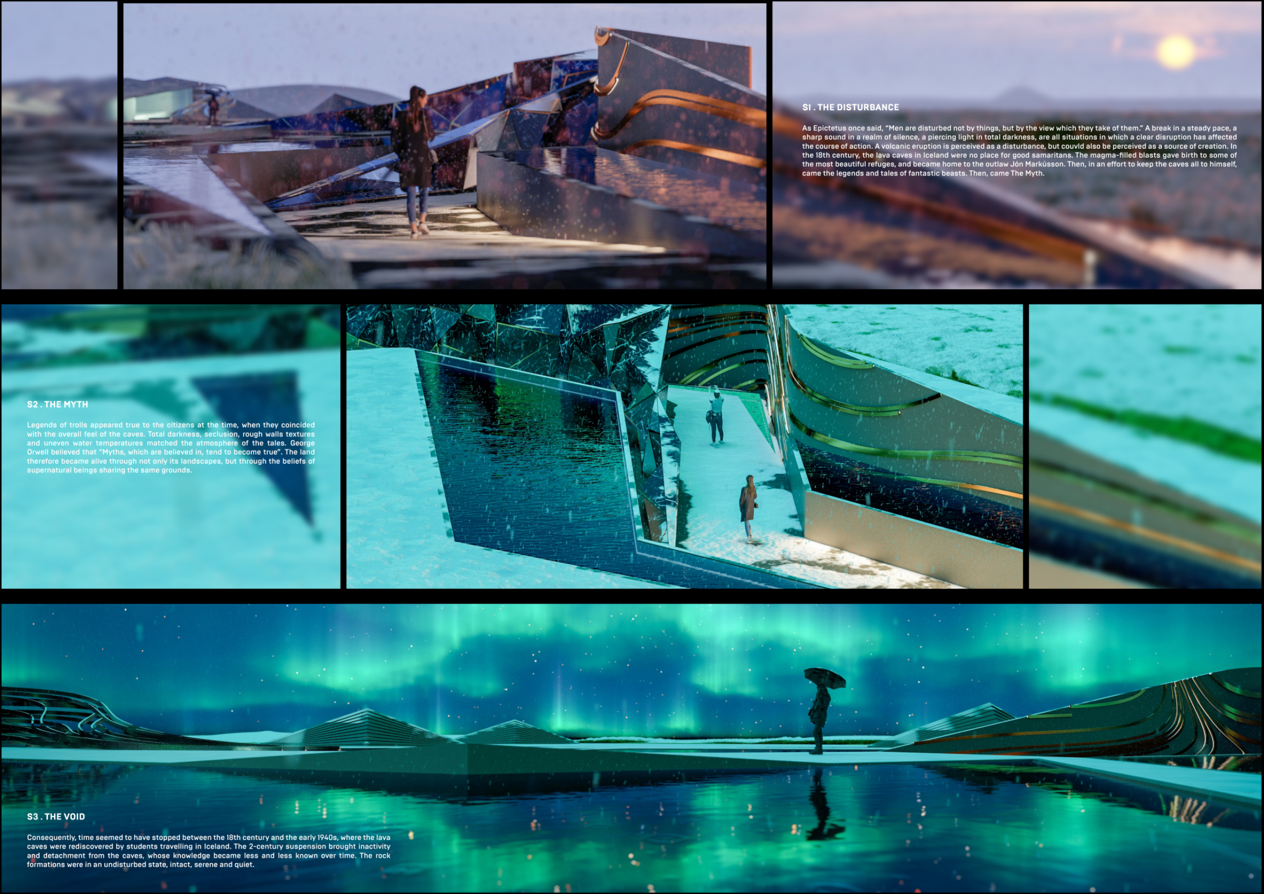 Architecture project // Mythical Narratives in a Geothermal Setting