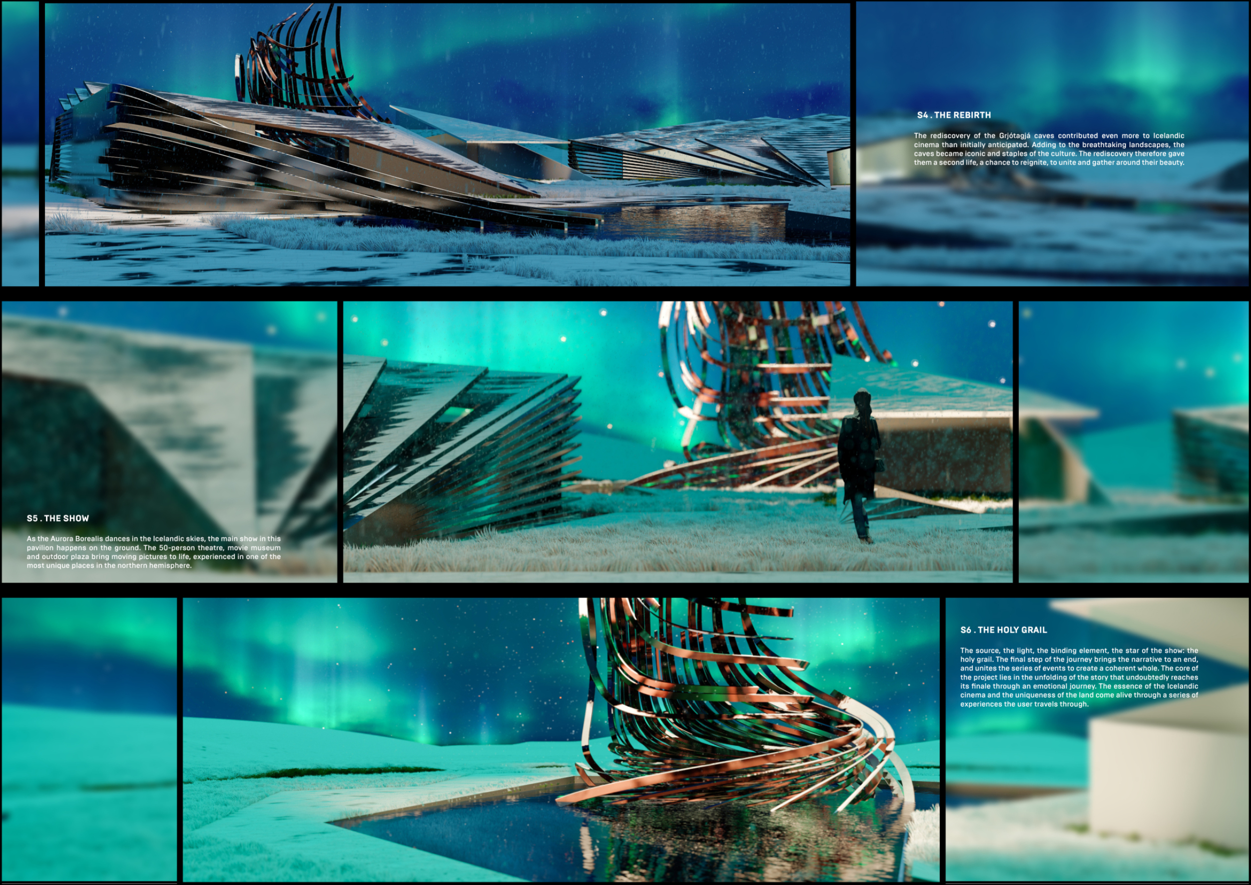 Architecture project // Mythical Narratives in a Geothermal Setting