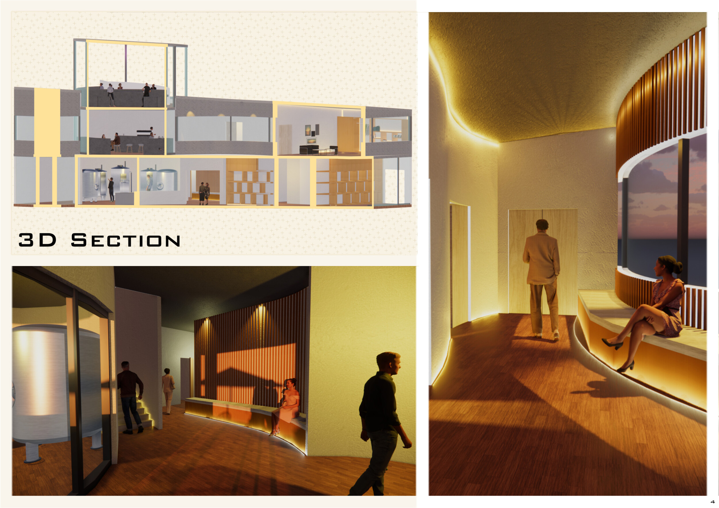 Architecture project // Curved Forms and Triple-Glazed Enclosures ...