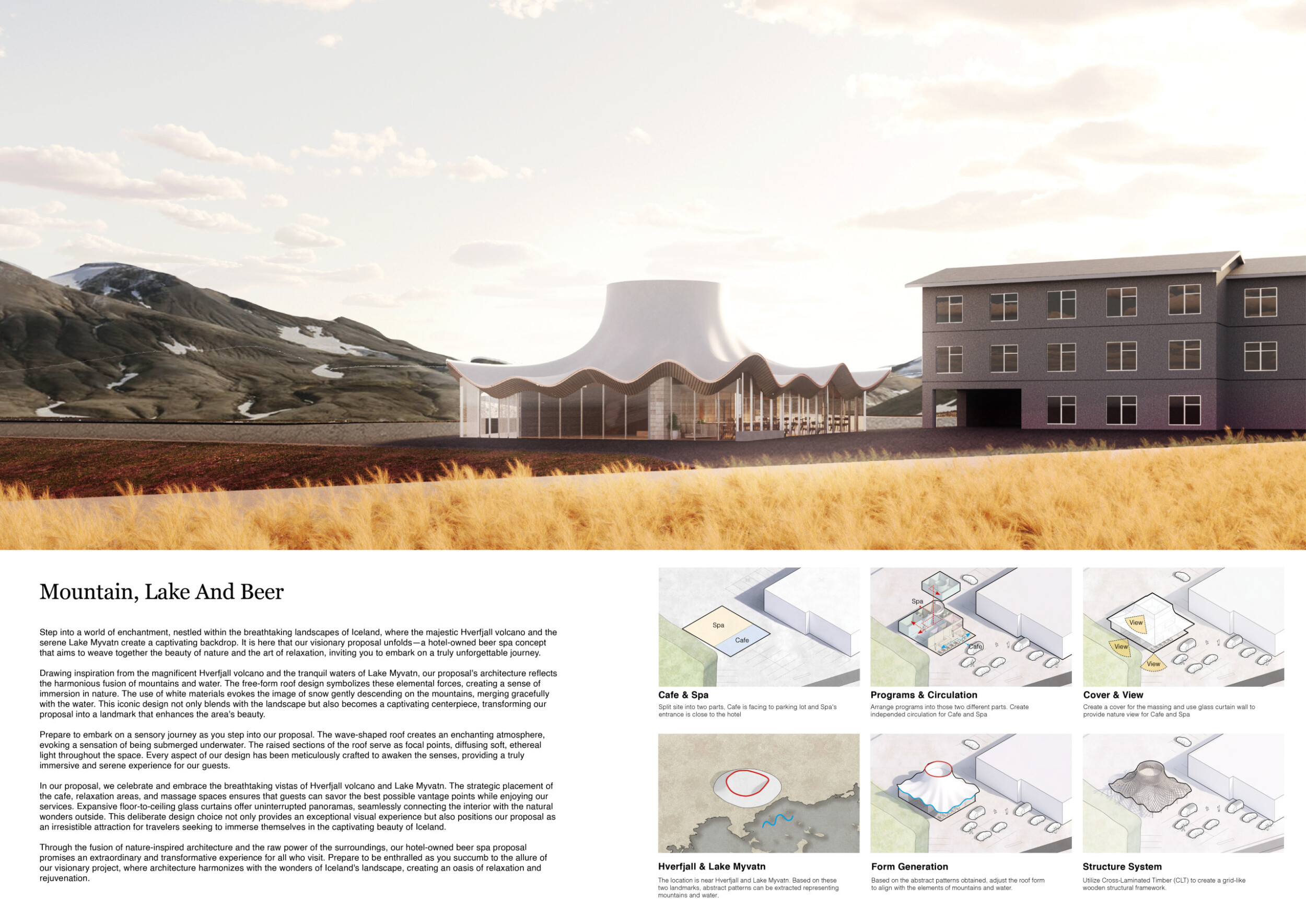 Architecture project // Curvilinear Form Crafted from Cross-Laminated ...