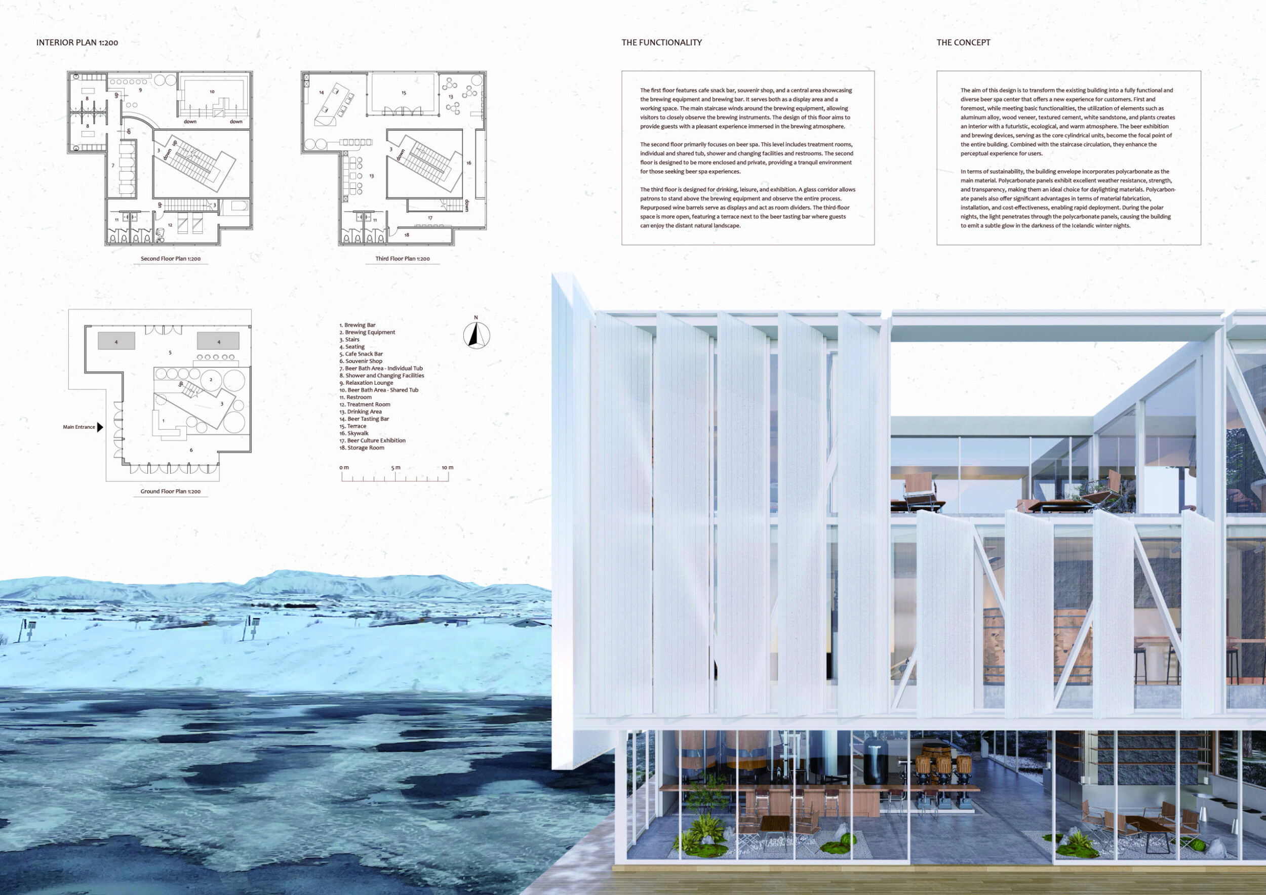 Architecture project // Translucent Polycarbonate Facade Melds with ...