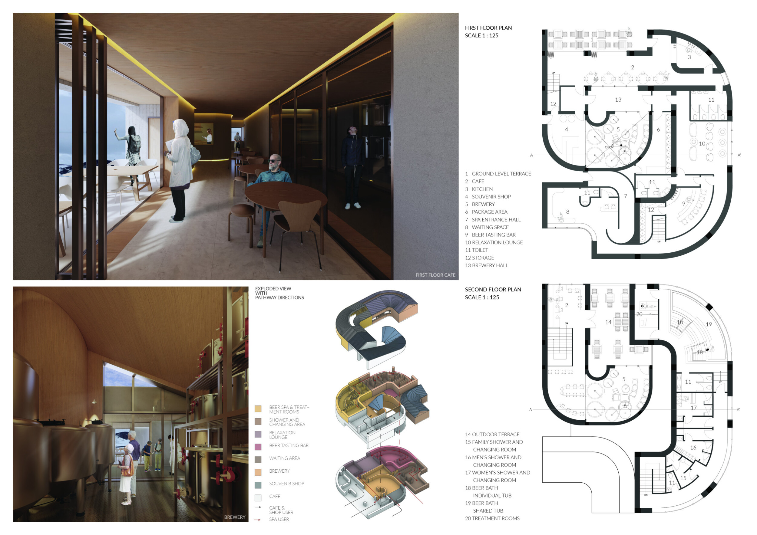 Architecture project // Curvilinear Concrete Retreat with Natural Light ...