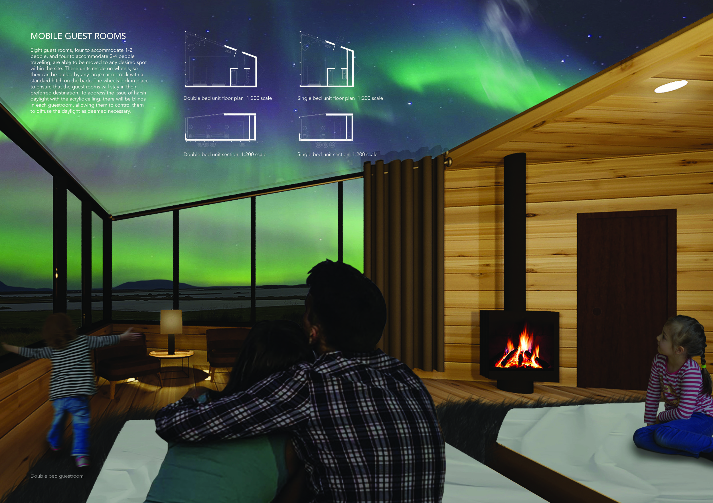 Architecture project // Mobile Guest Rooms Featuring Reclaimed Wood and ...