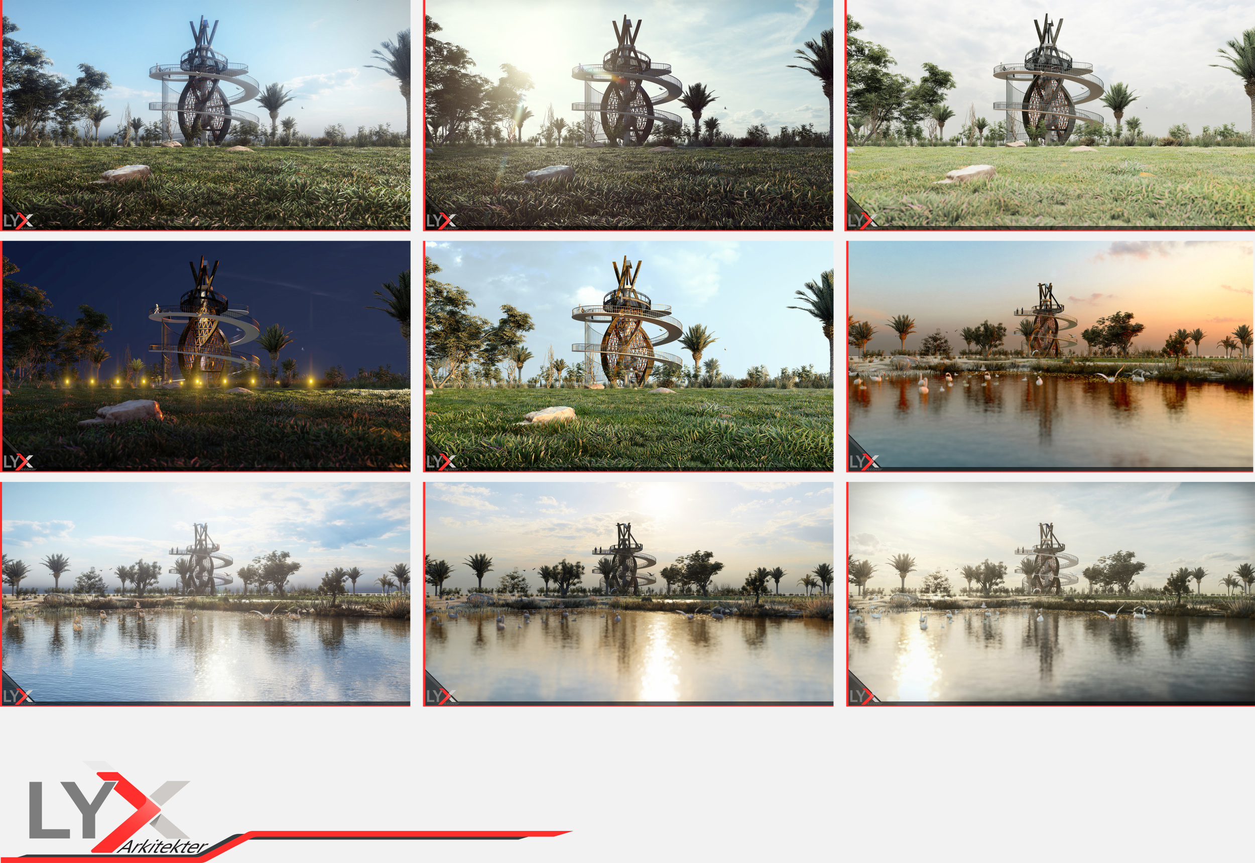 Architecture project // Steel Columns and Solar Panels Enhancing Eco ...