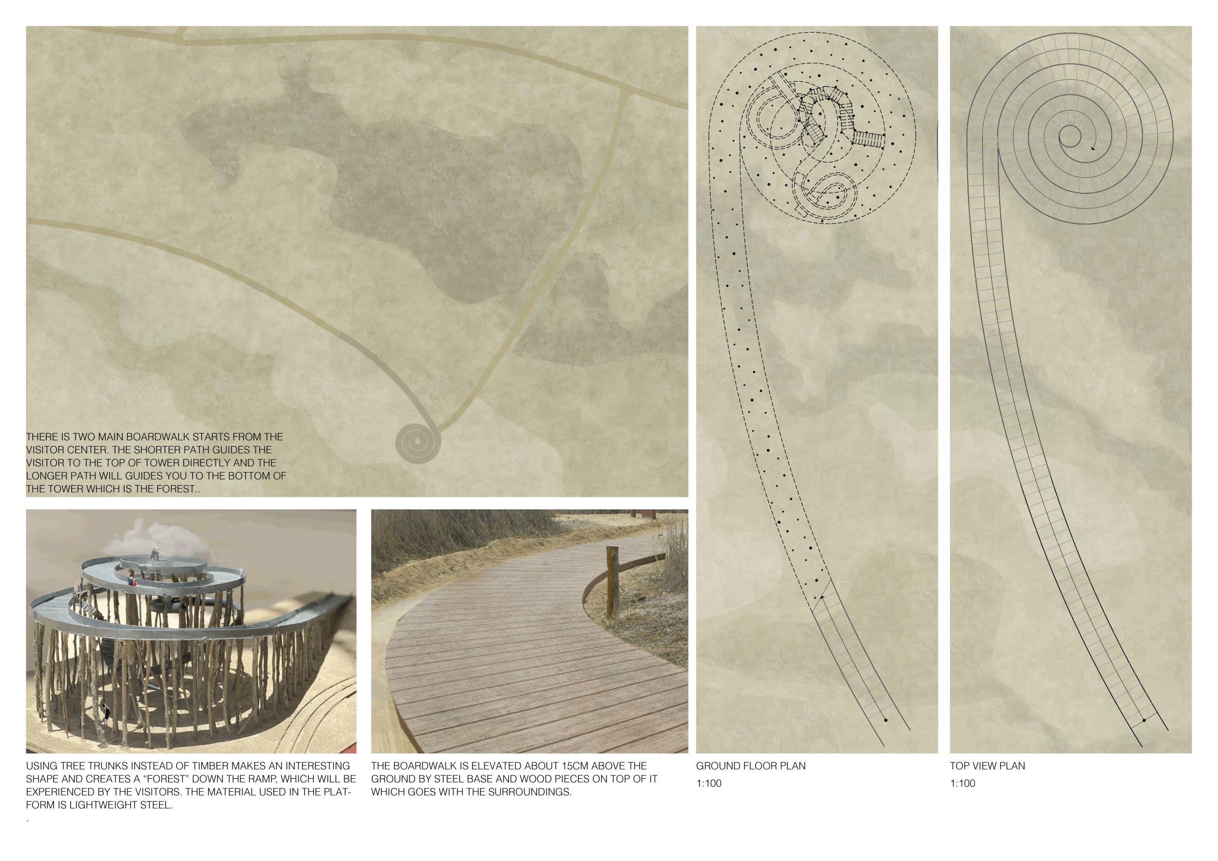 Architecture project // Tree Trunks Elevate Visitor Experience in ...