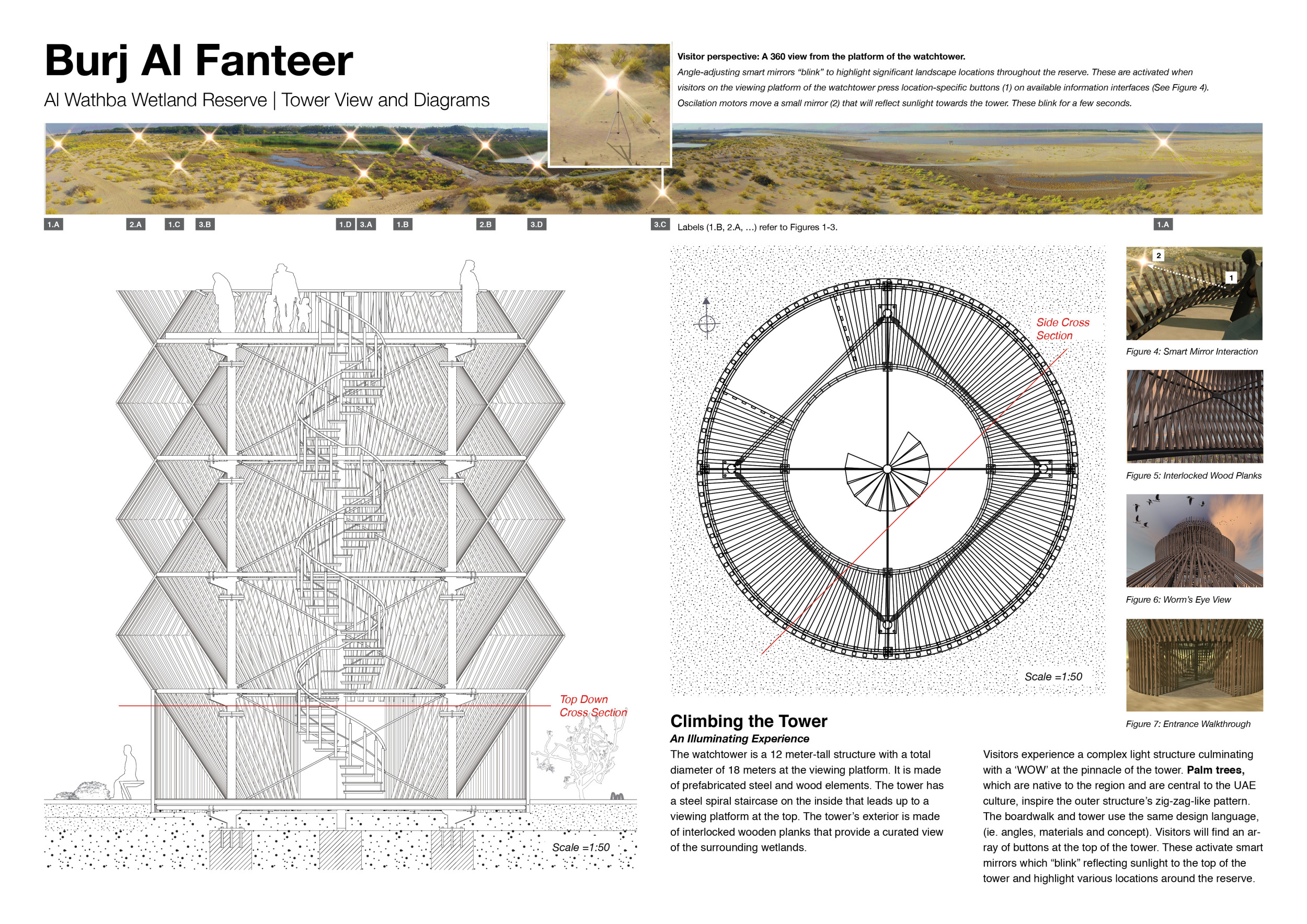 Architecture project // Angle-Adjusting Mirrors and Prefabricated Steel ...