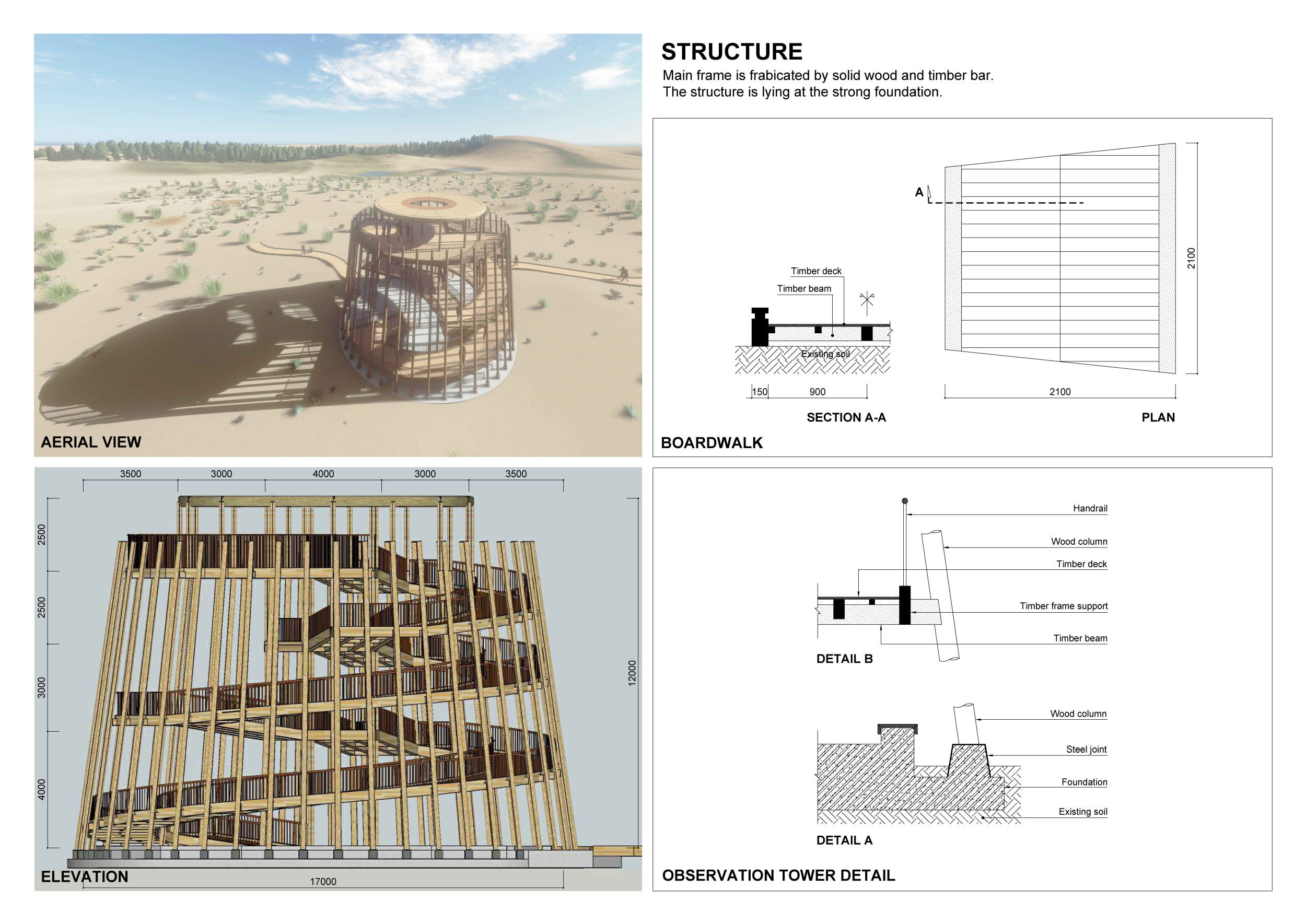 Architecture project // Spiral Ramp and Timber Construction Embracing ...