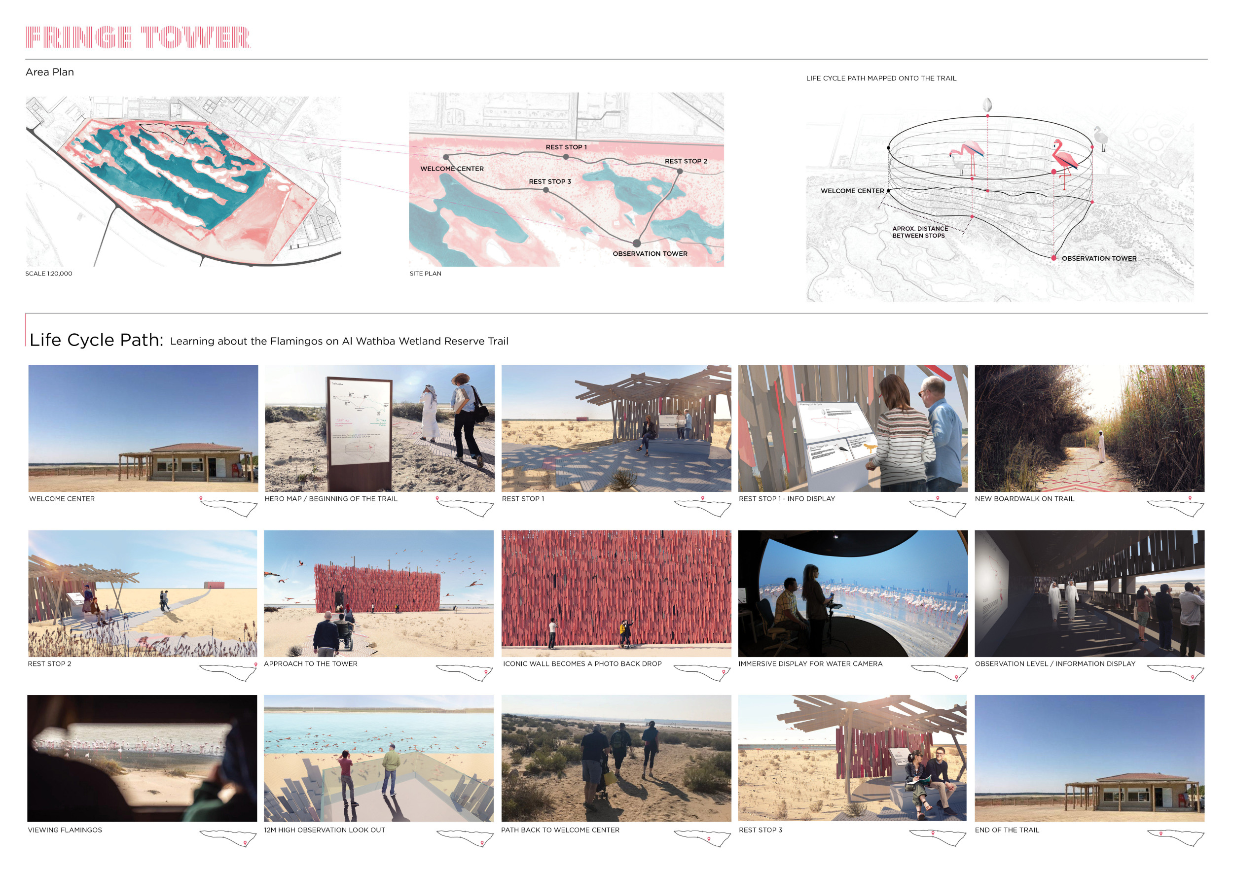 Architecture project // Timber-Crafted Observation Tower Highlighting ...