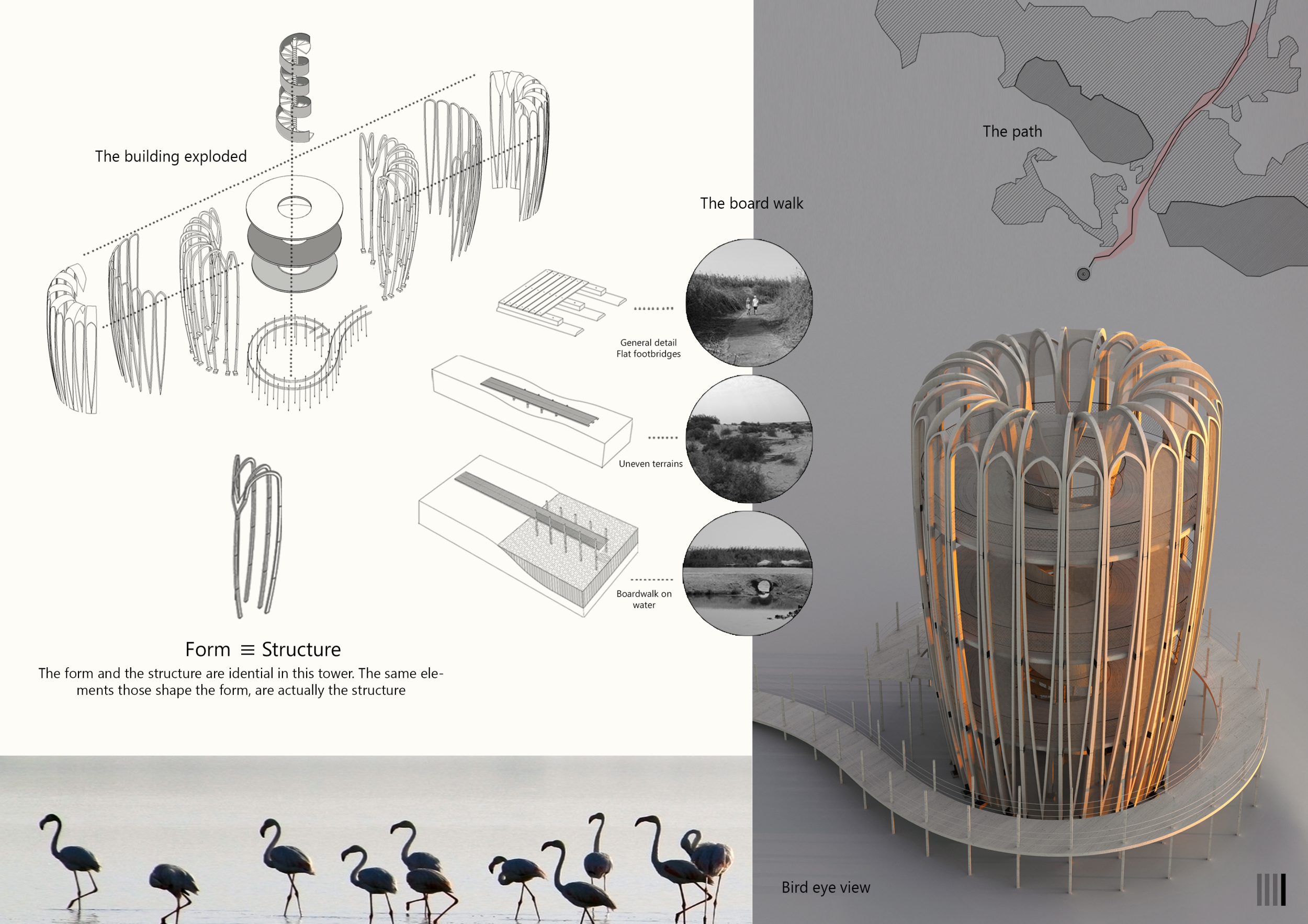 Architecture project // Circular Observation Tower Crafted from Wood ...