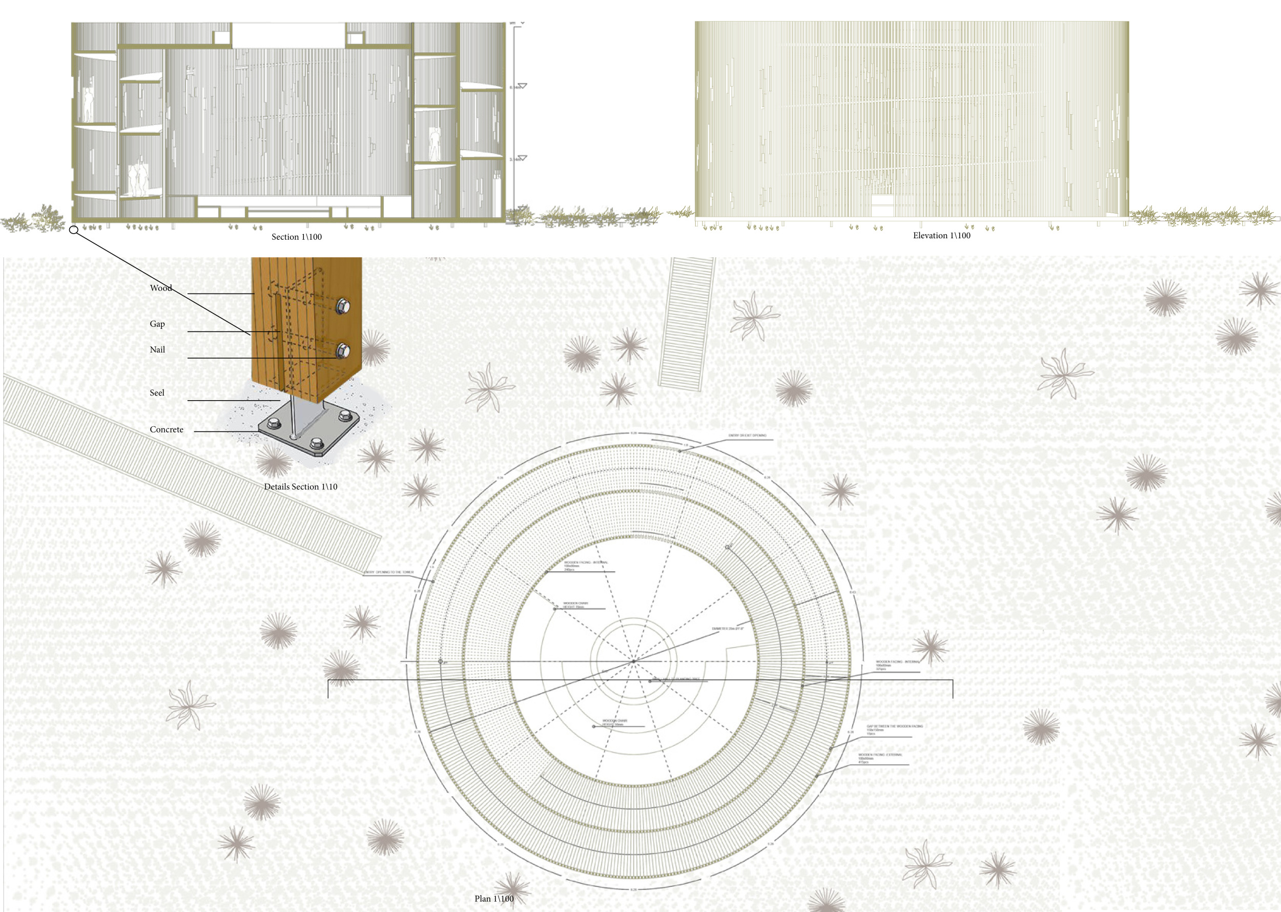 Architecture project // Multi-Layered Cross-Laminated Tower for ...