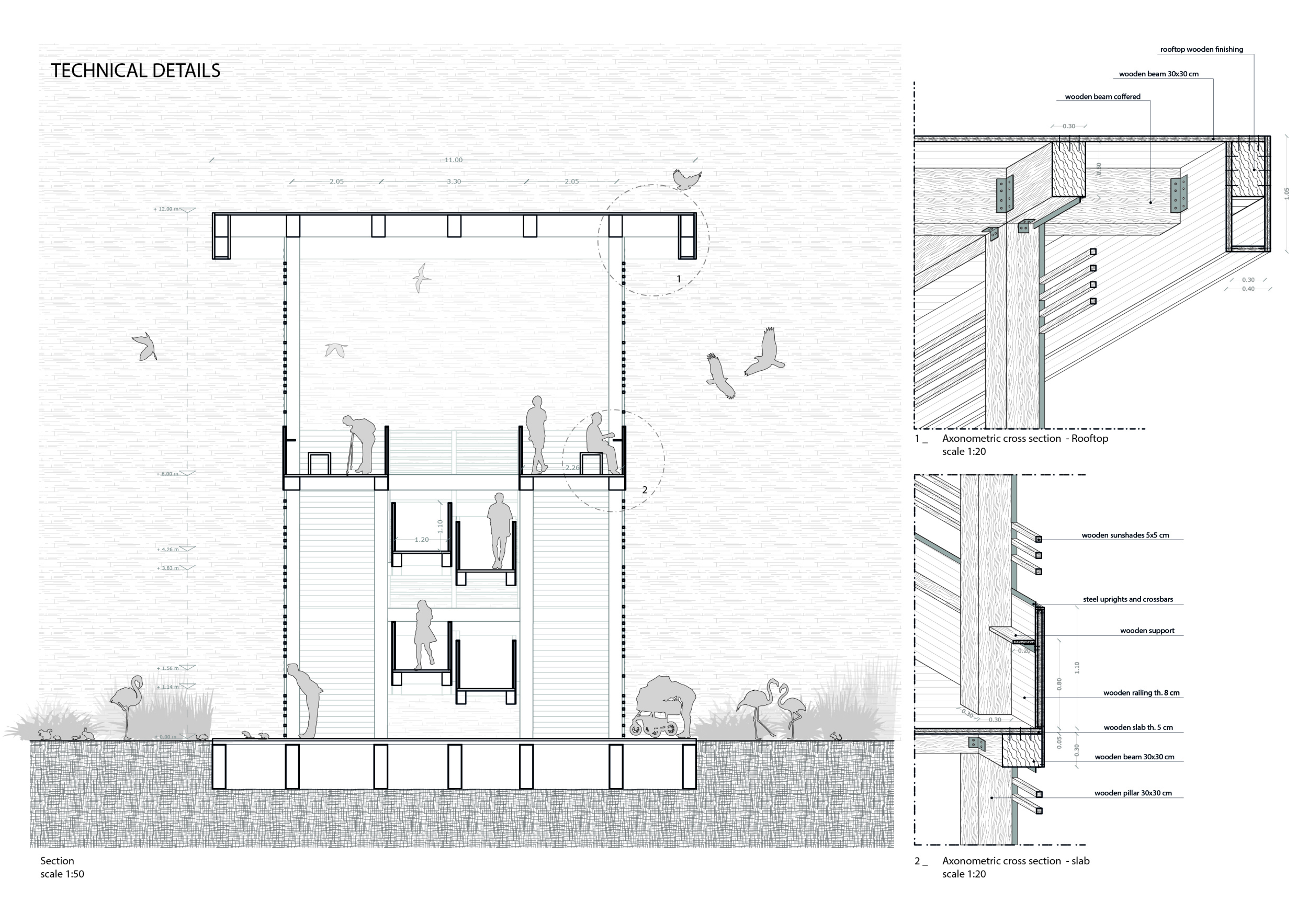 Architecture project // Wooden Ribbon Pathways Connecting Nature and ...