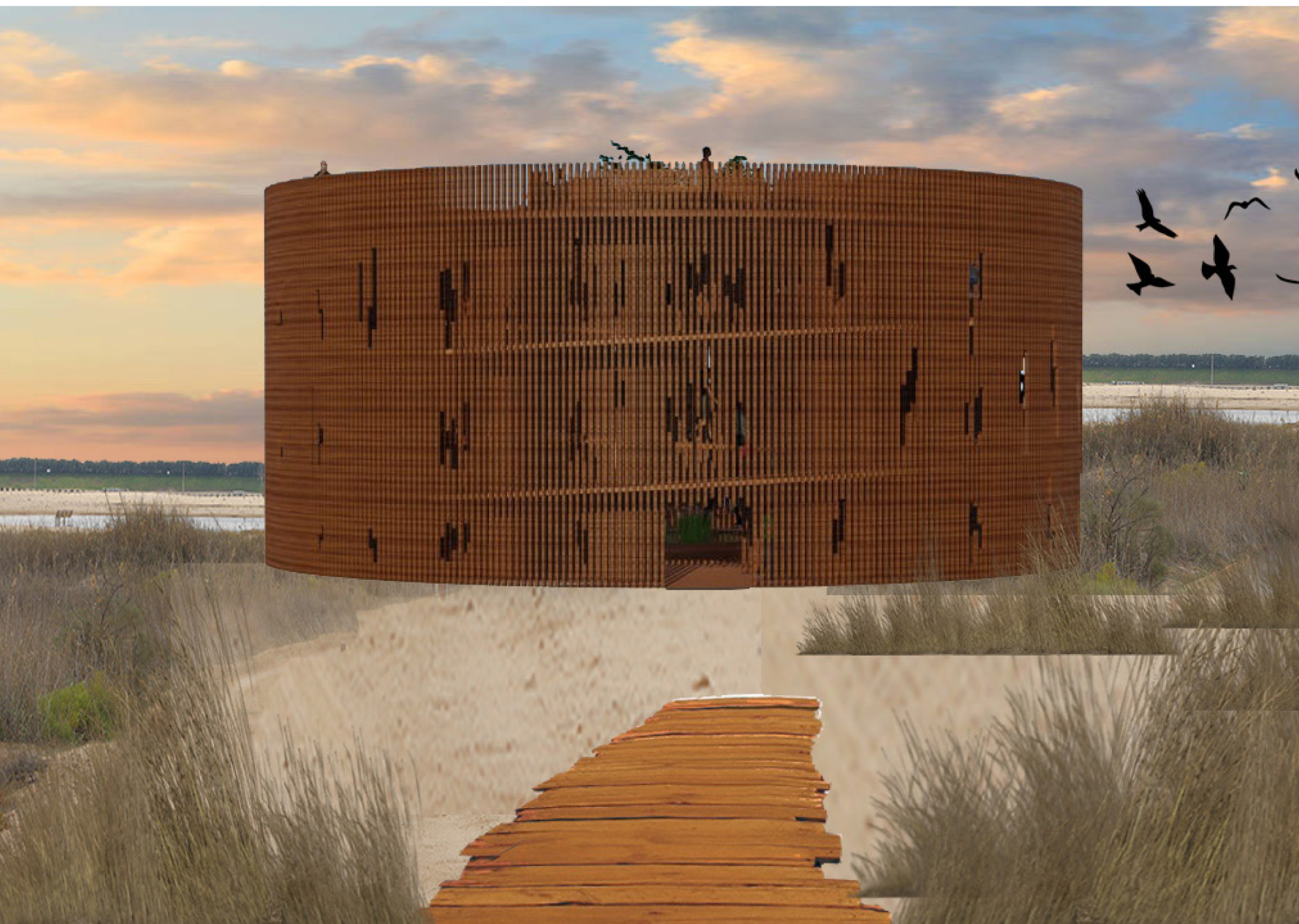 Architecture project // Multi-Layered Cross-Laminated Tower for ...