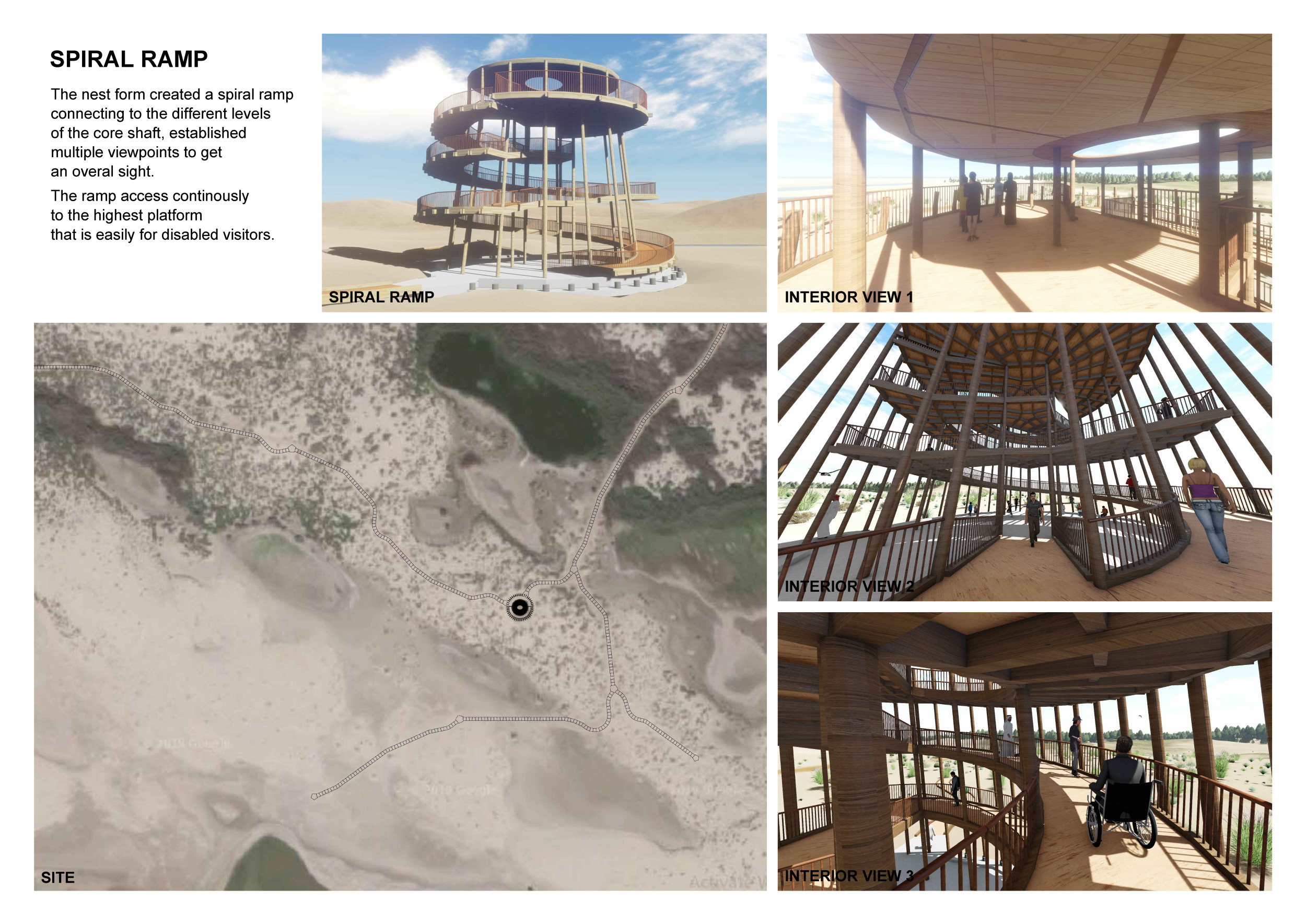 Architecture project // Spiral Ramp and Timber Construction Embracing ...