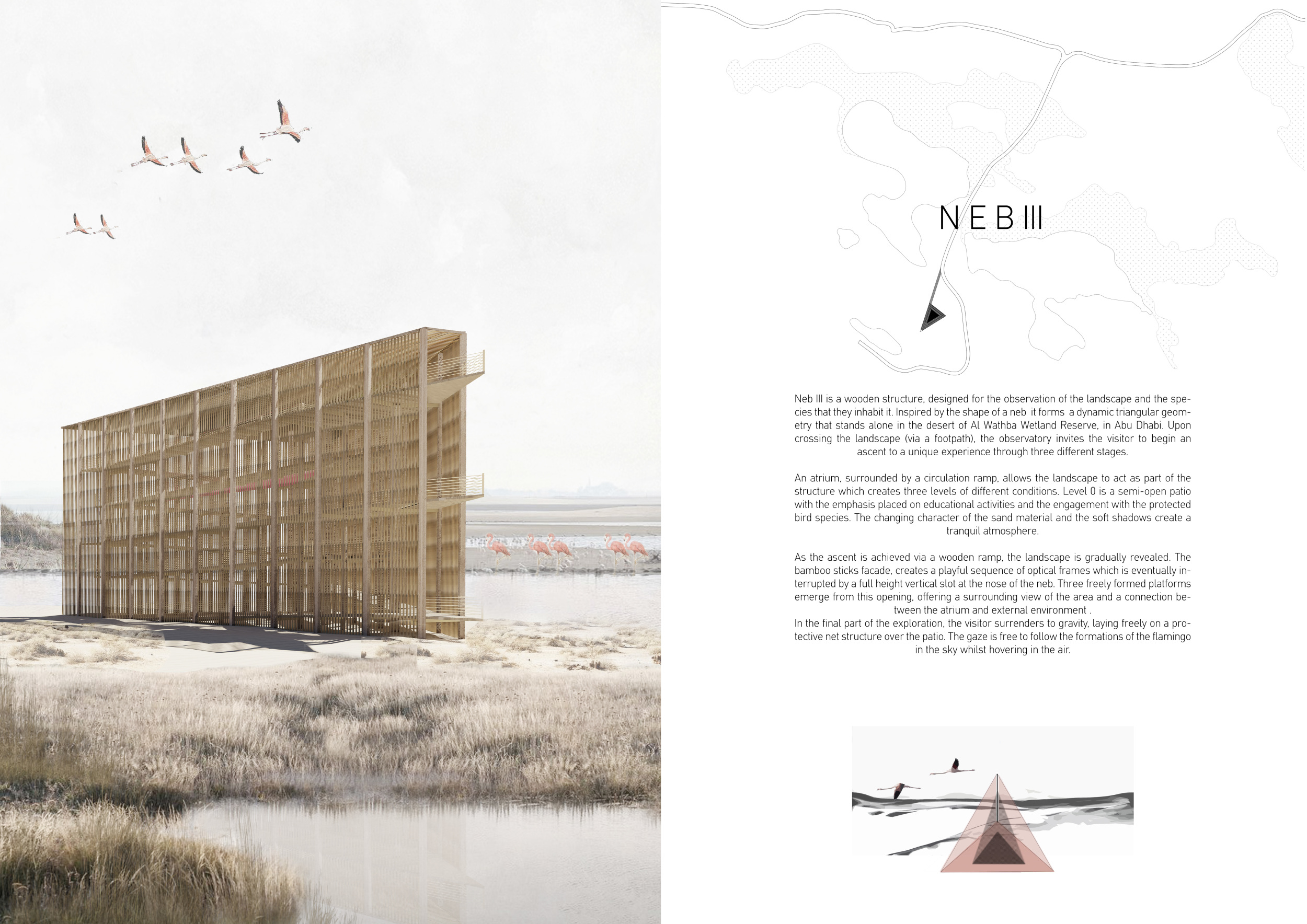 Architecture project // Bamboo-Faced Observation Platforms Overlooking ...