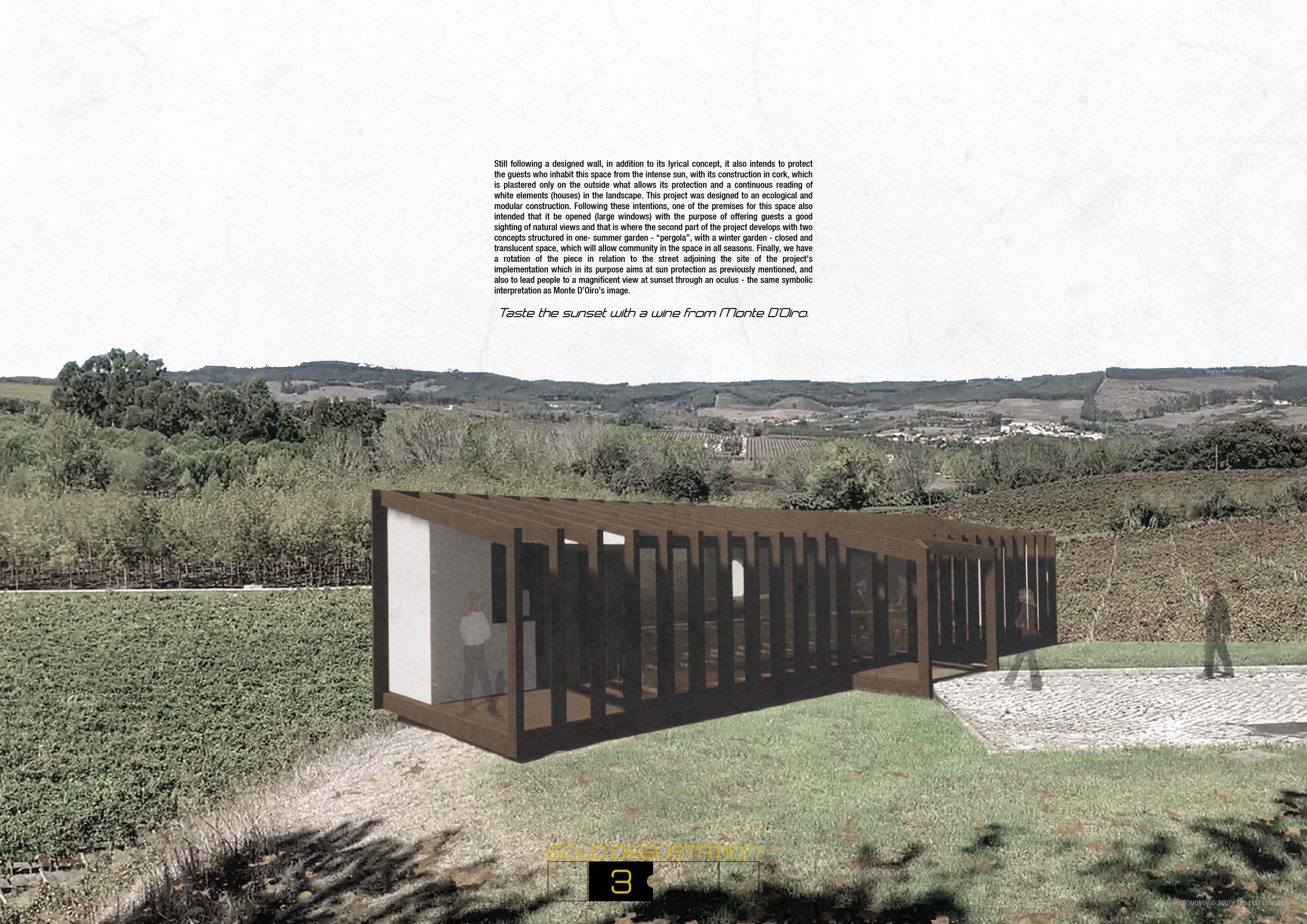 Architecture project // Cork Walls Framing Sunset Views in a Rural ...