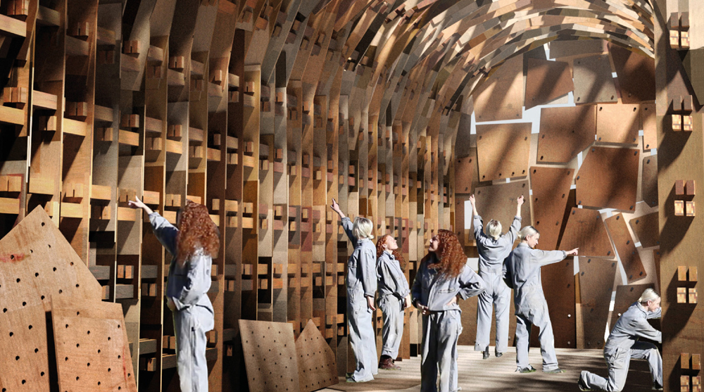 Timber Pavilion competition winners from United Kingdom, United States ...