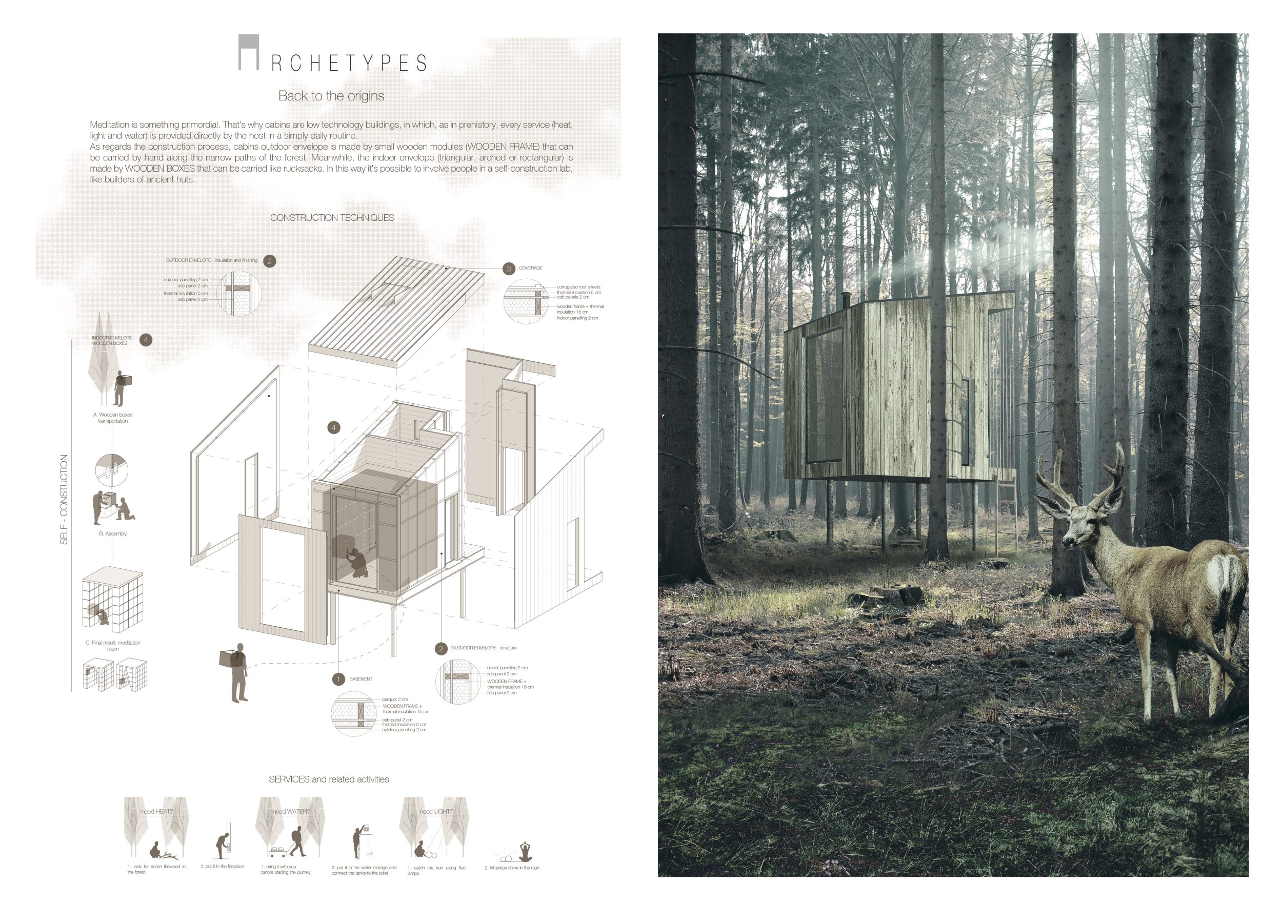 Architecture project // Wooden Modules Embrace Serenity in Seasonal ...