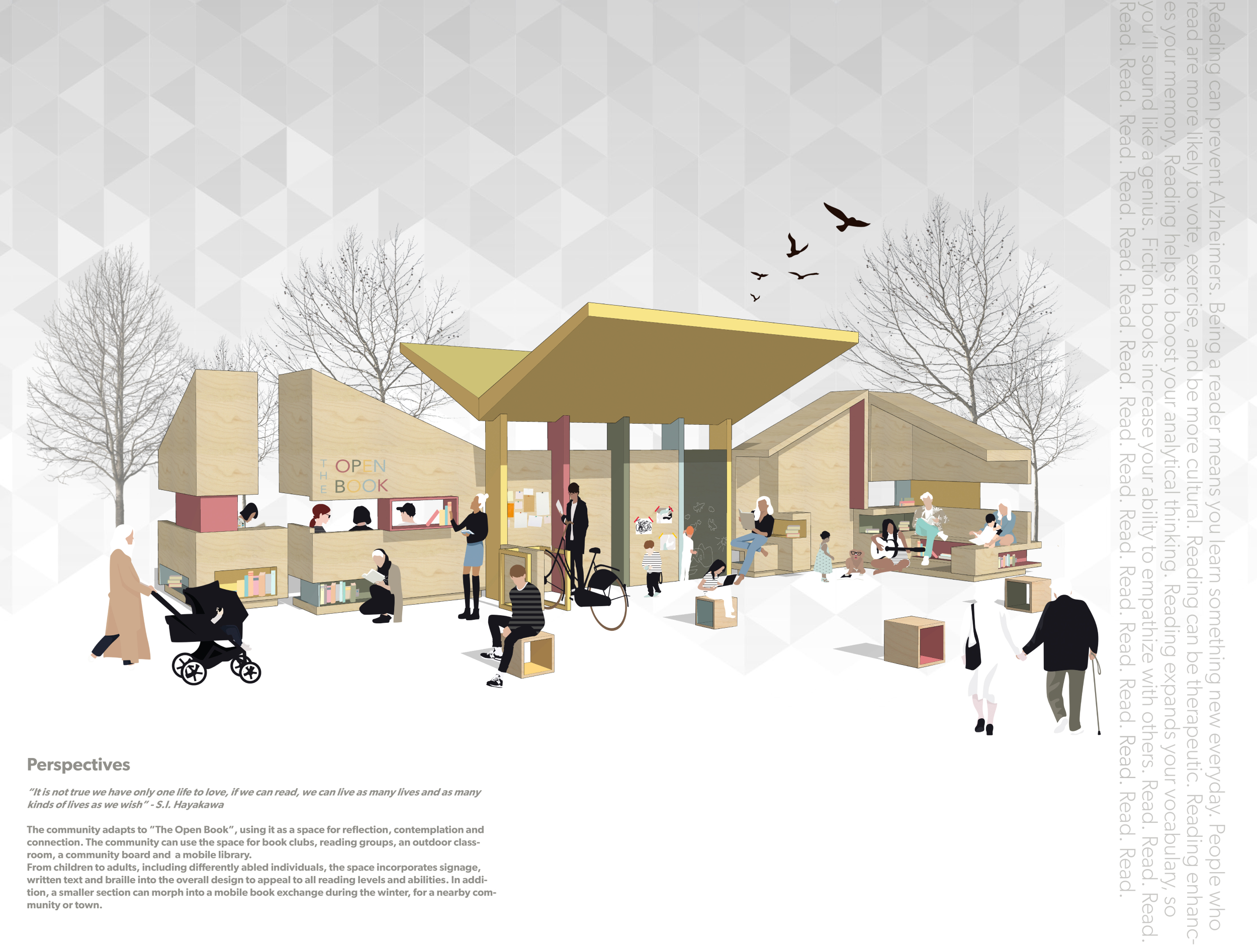 Architecture project // Modular Community Space Featuring Recycled ...