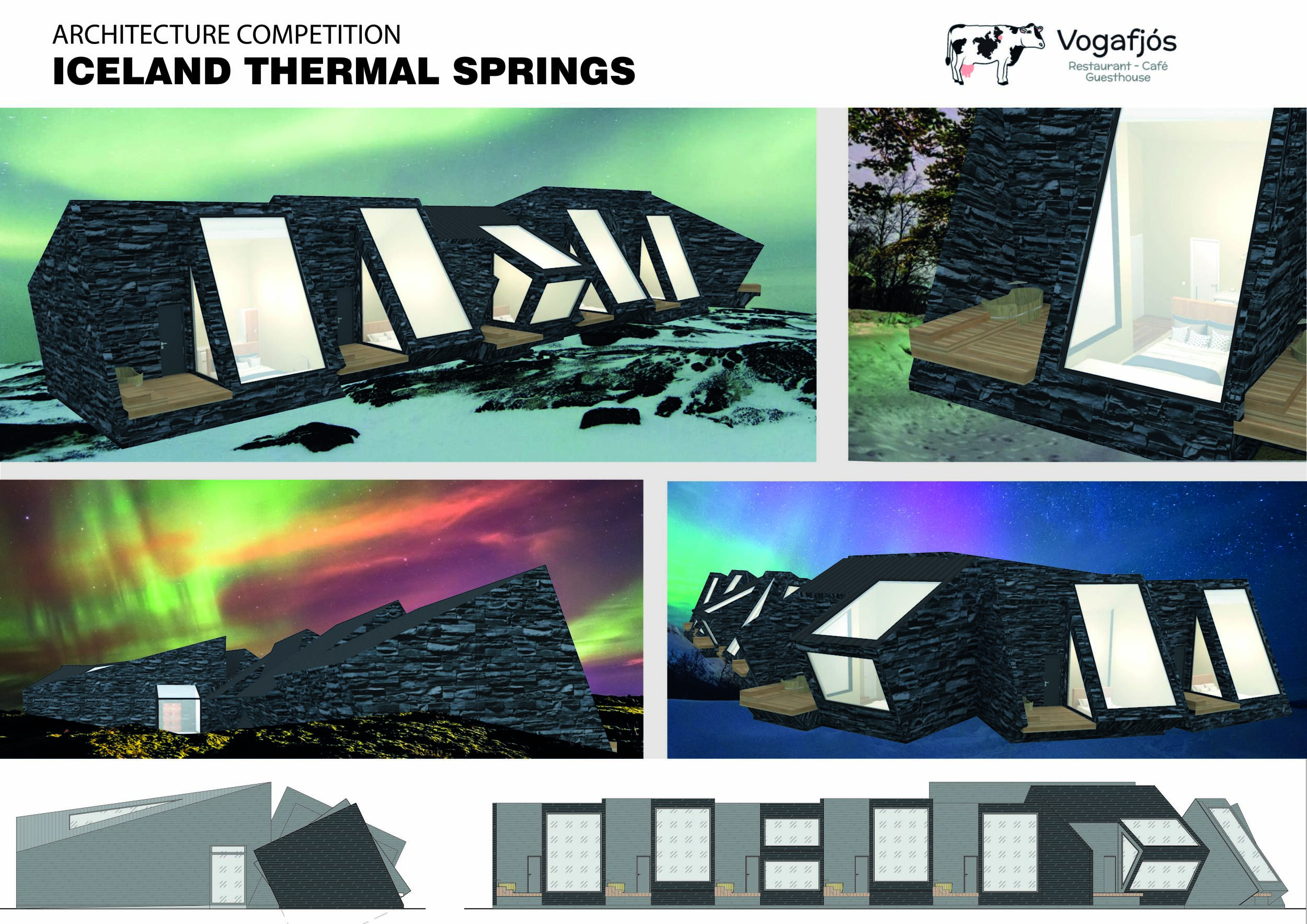 Architecture project // Apertures Framing Nature with Stone and ...