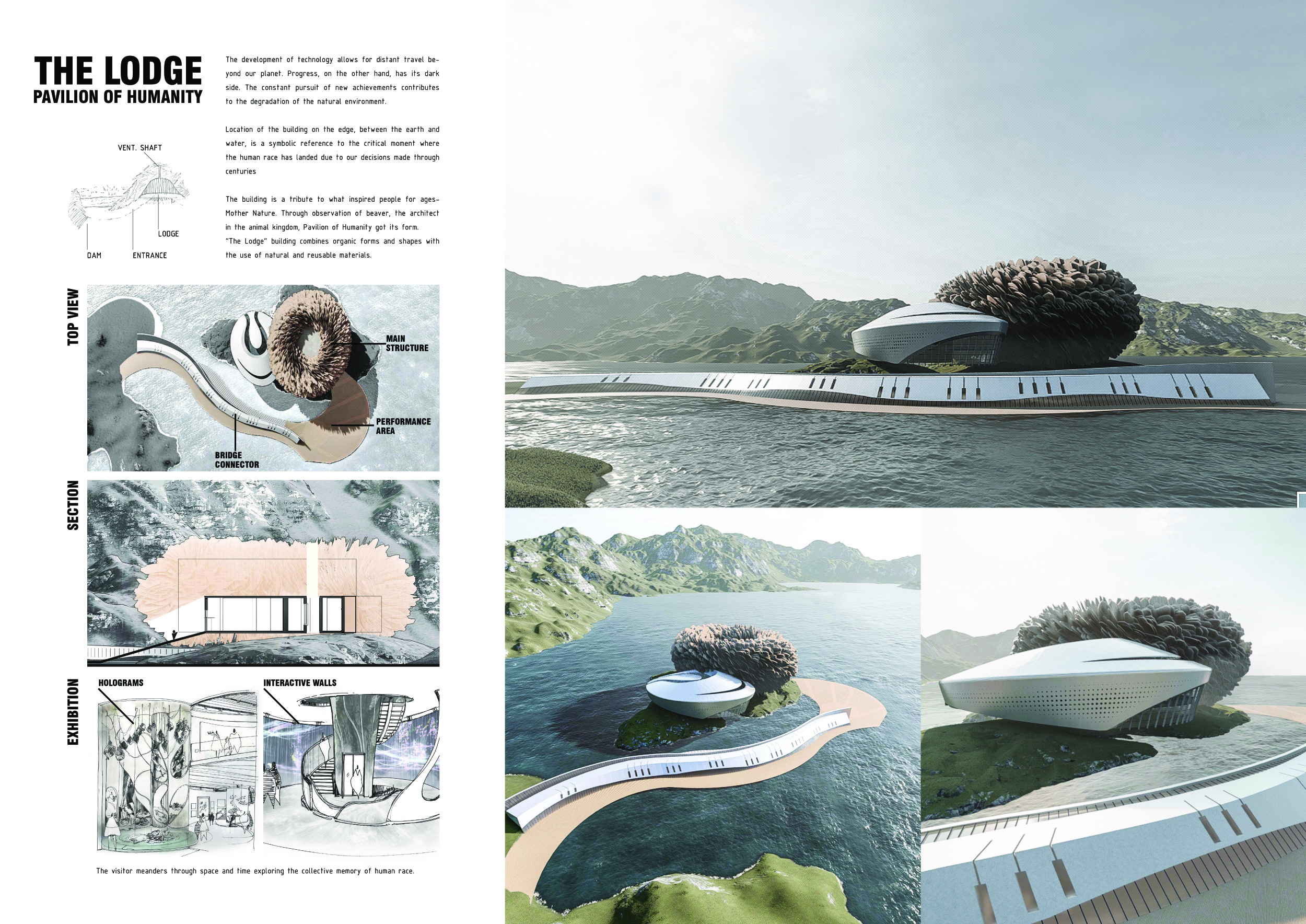 Architecture project // Exploring Natural Forms Through Organic Shapes ...