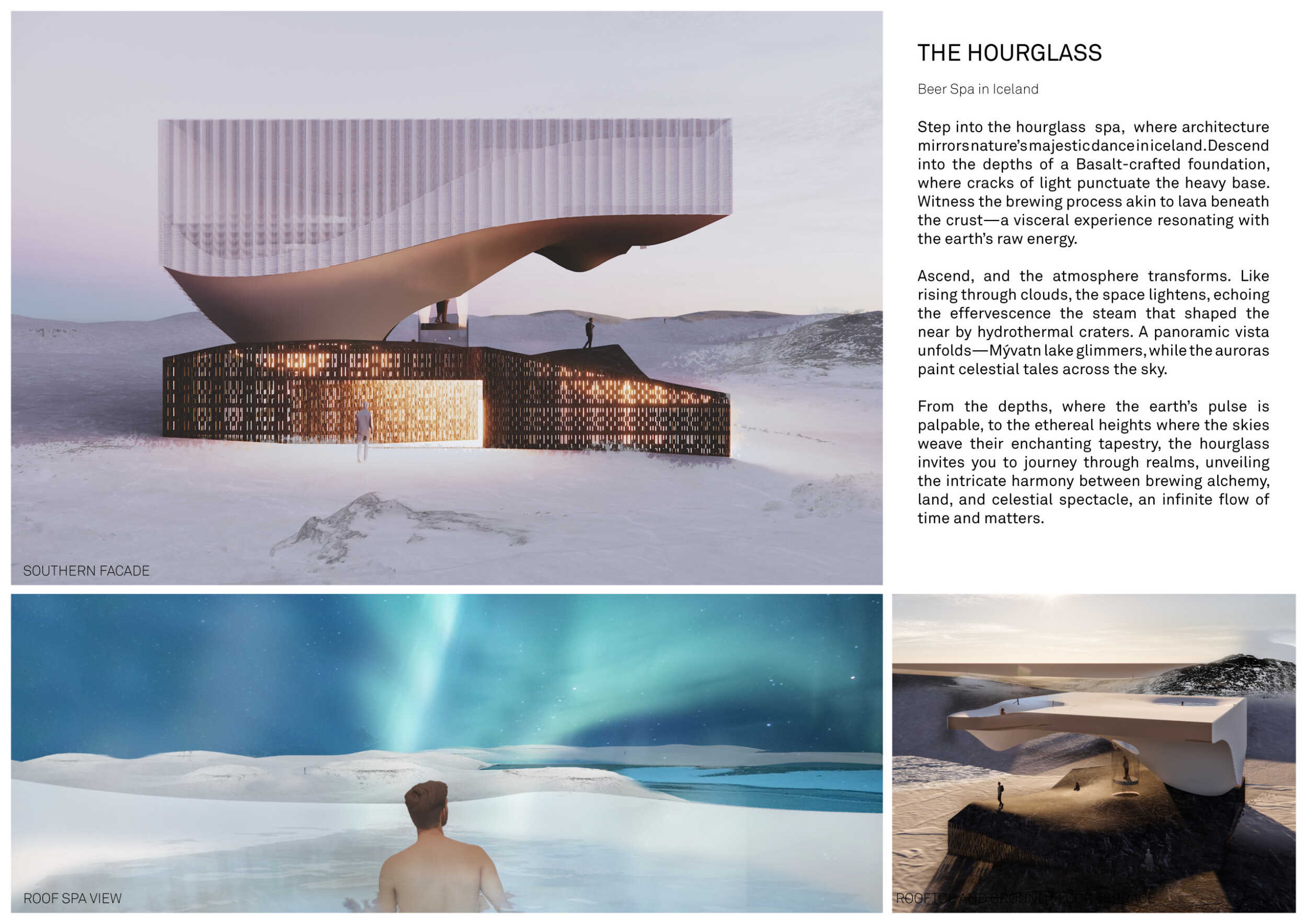 Architecture project // Mushroom-Paneled Spa Integrating Geothermal ...