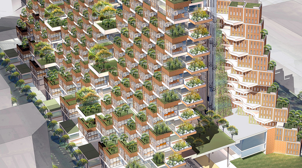 Architecture competition "Sydney Affordable Housing Challenge" Green ...