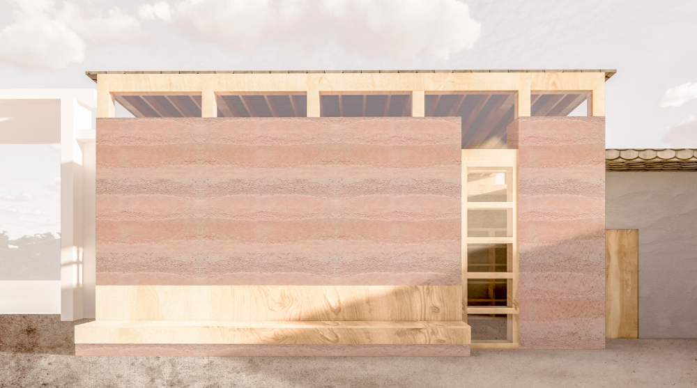 Architecture Competition Rammed Earth Pavilion Honorable mention winner ...