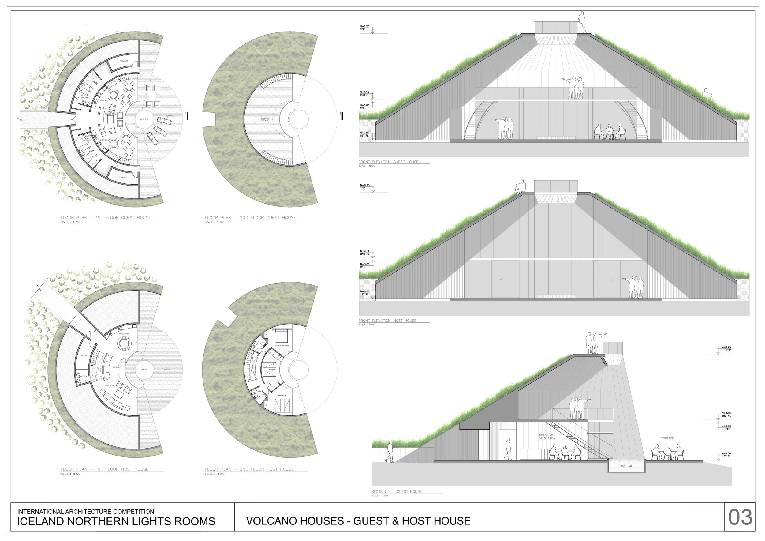 Architecture project // Volcanic-Inspired Structures Featuring Recycled ...
