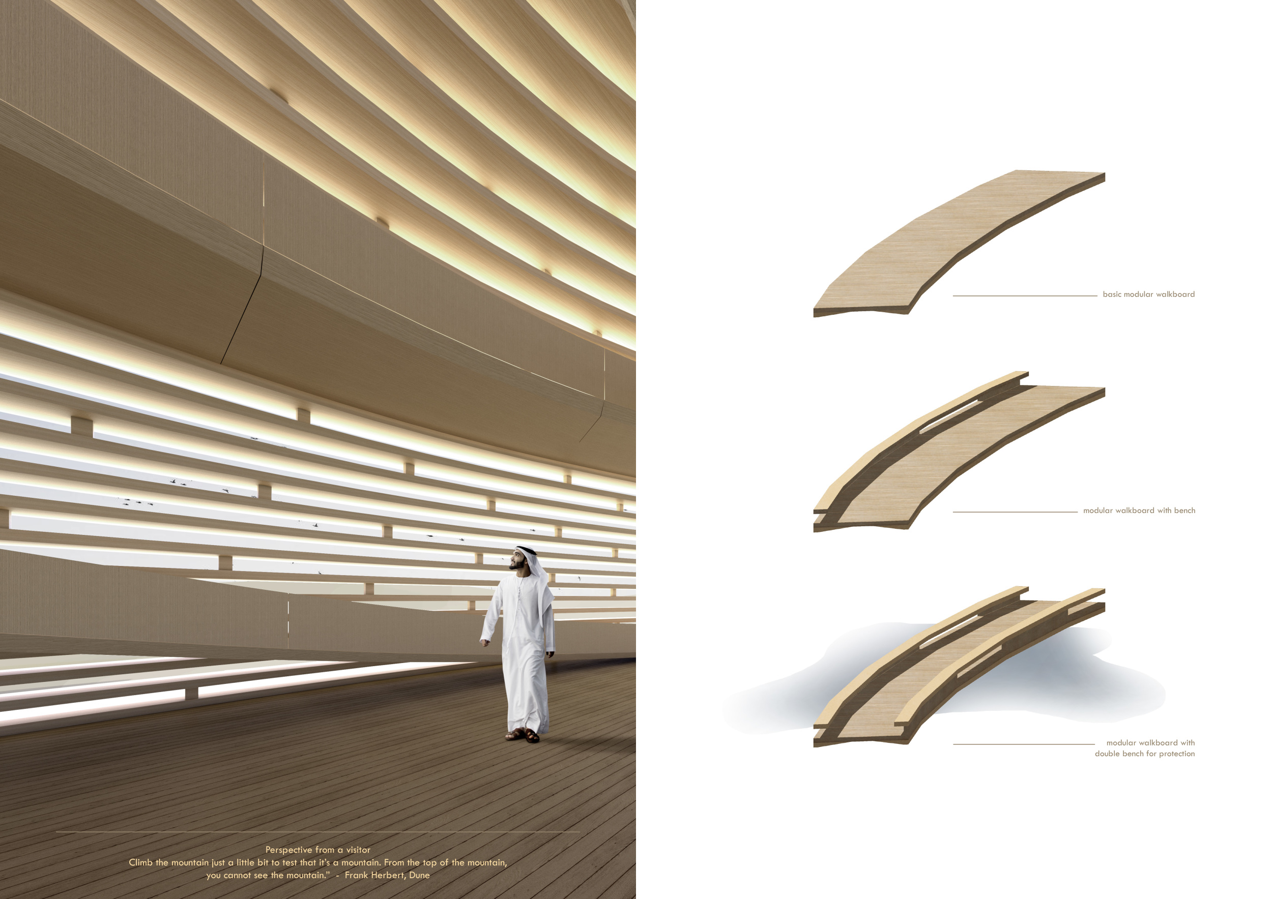 Architecture project // Timber Structures Embracing Dune Forms for ...