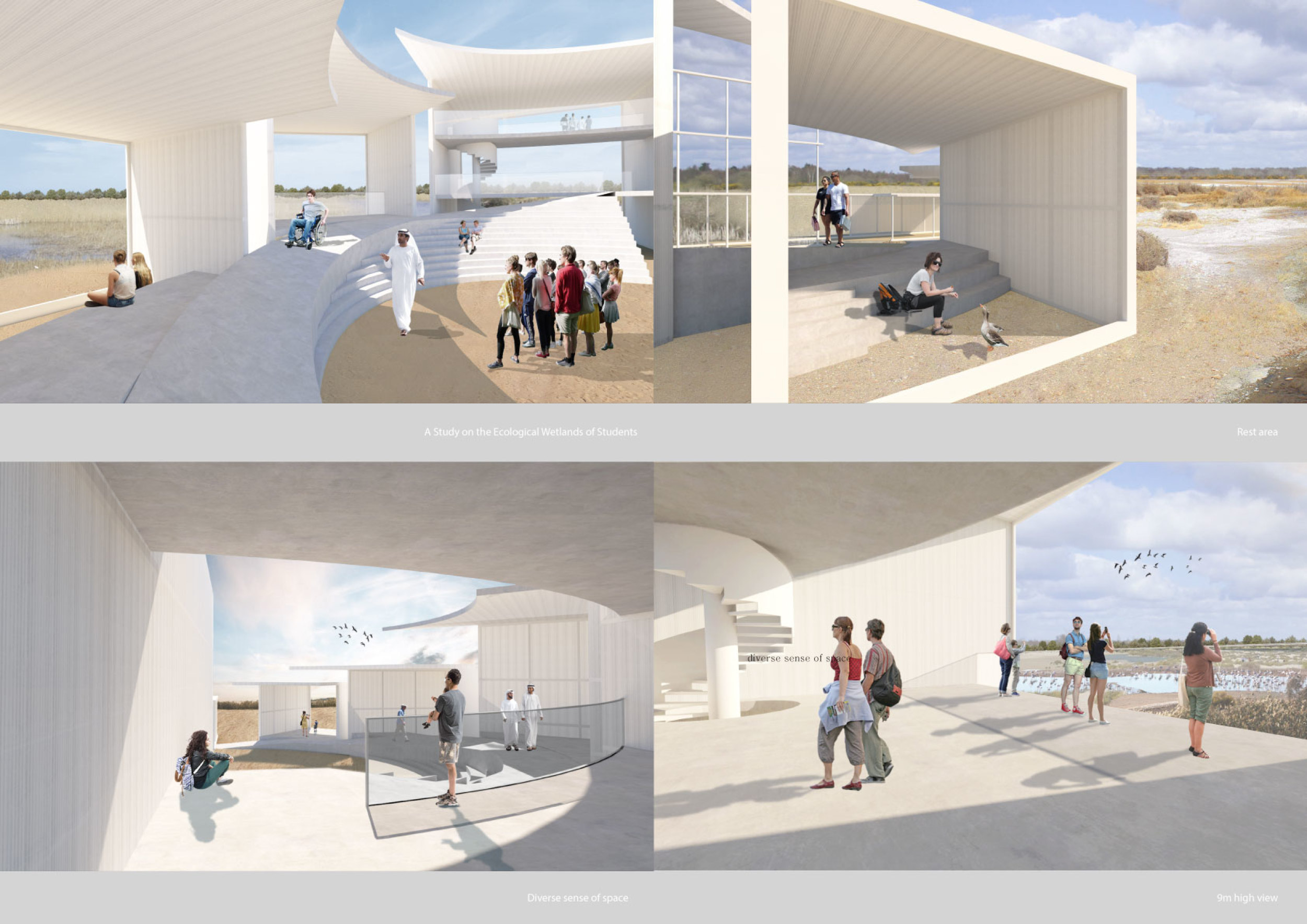 Architecture project // Responsive Sound Wall and Polycarbonate Views ...