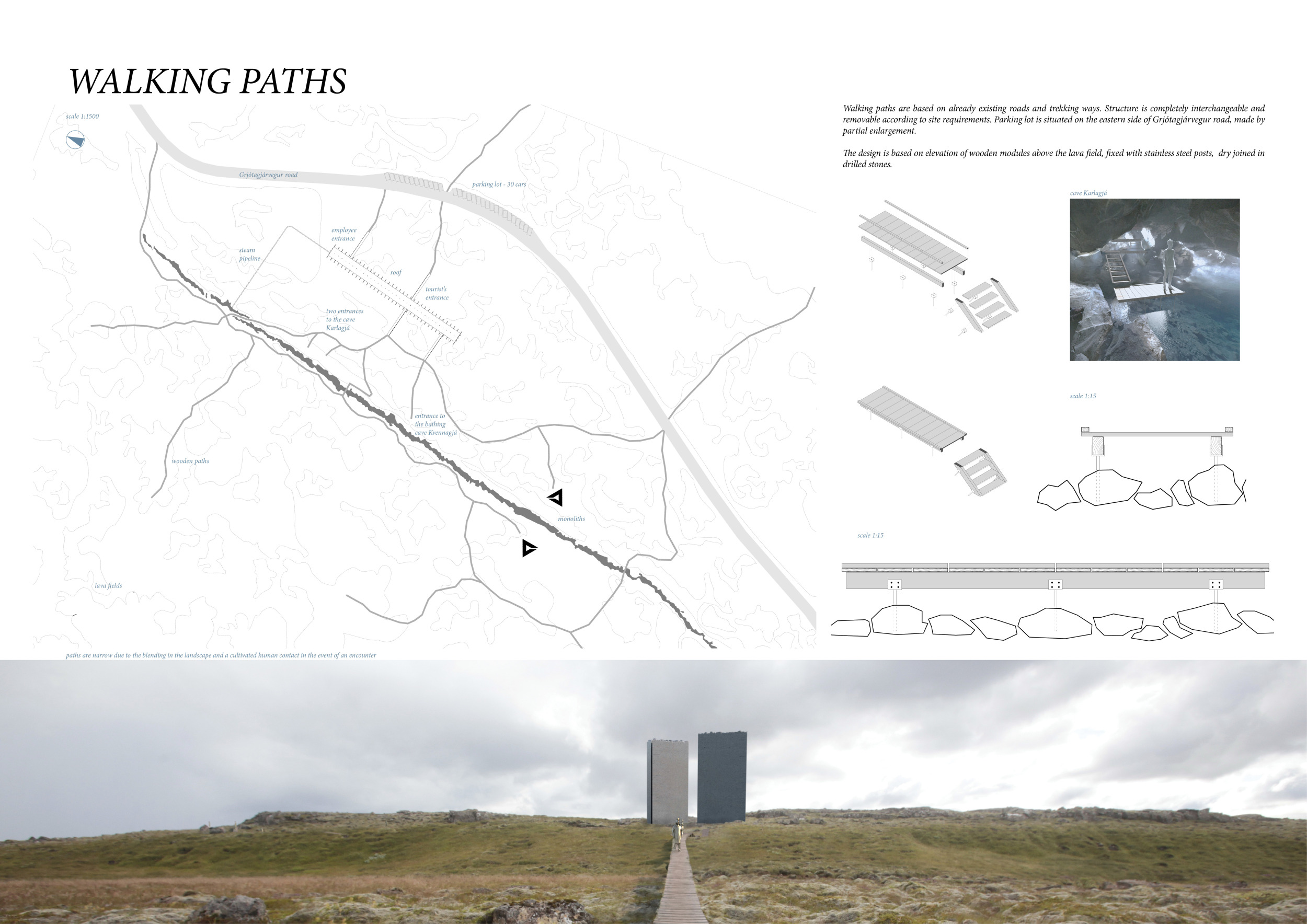 Architecture project // Monolithic Concrete Structures Paired with ...